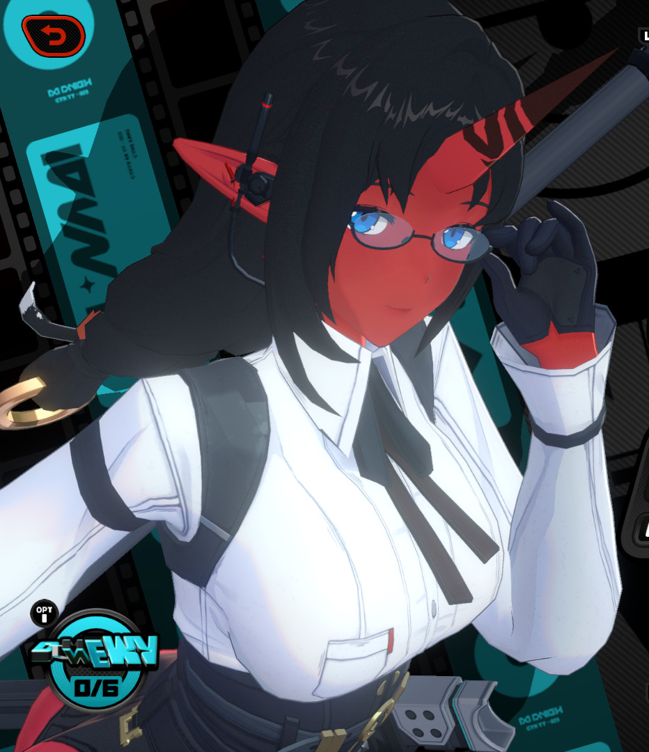 Red Oni Work In Progress for Zenless Zone Zero | ZZZ Works In Progress