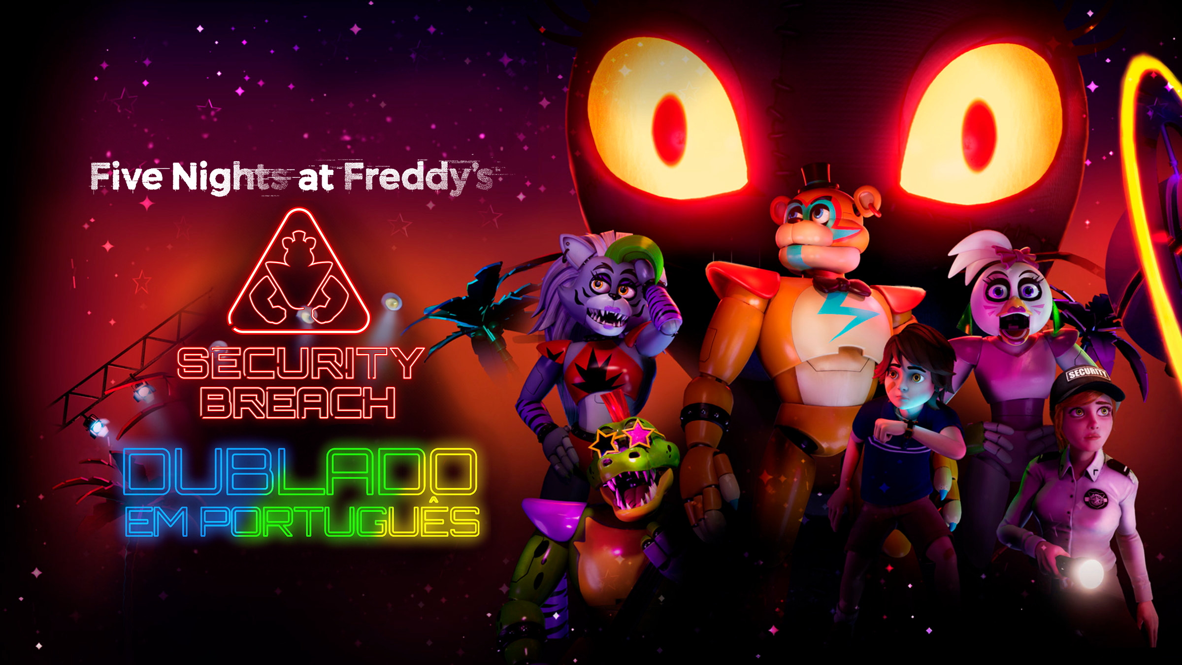 Security Breach Dublado em Português Work In Progress for Five Nights at Freddy's Security ...