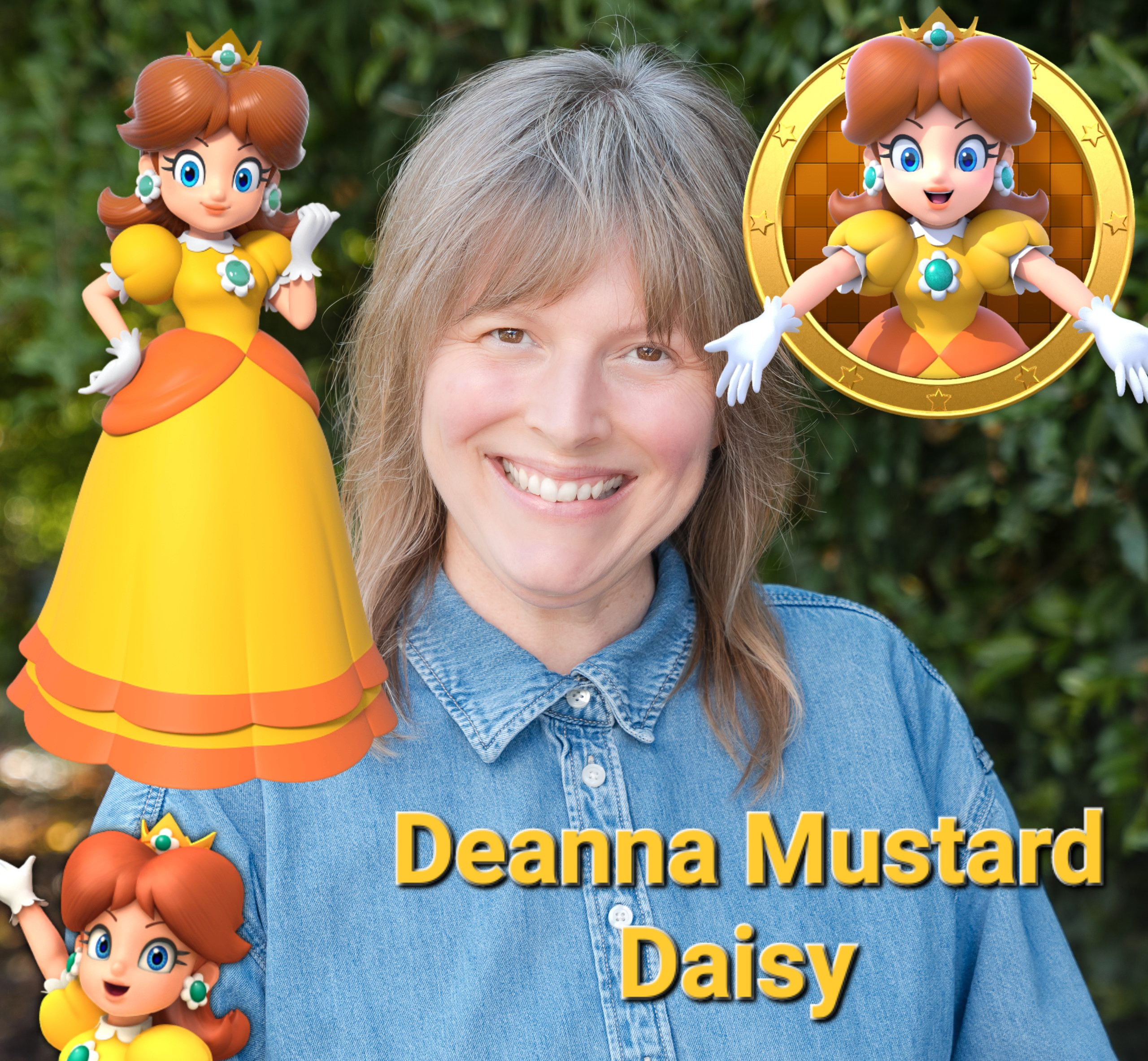 Deanna Mustard Daisy over Giselle Fernandez Daisy Work In Progress for ...