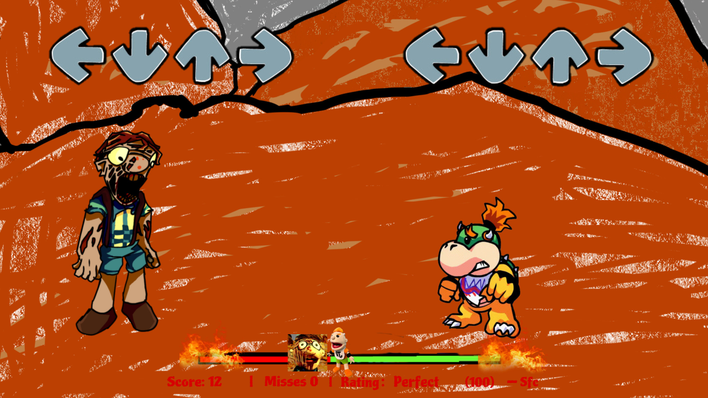 Melting Cody chart Work In Progress for Friday Night Funkin' | FNF ...