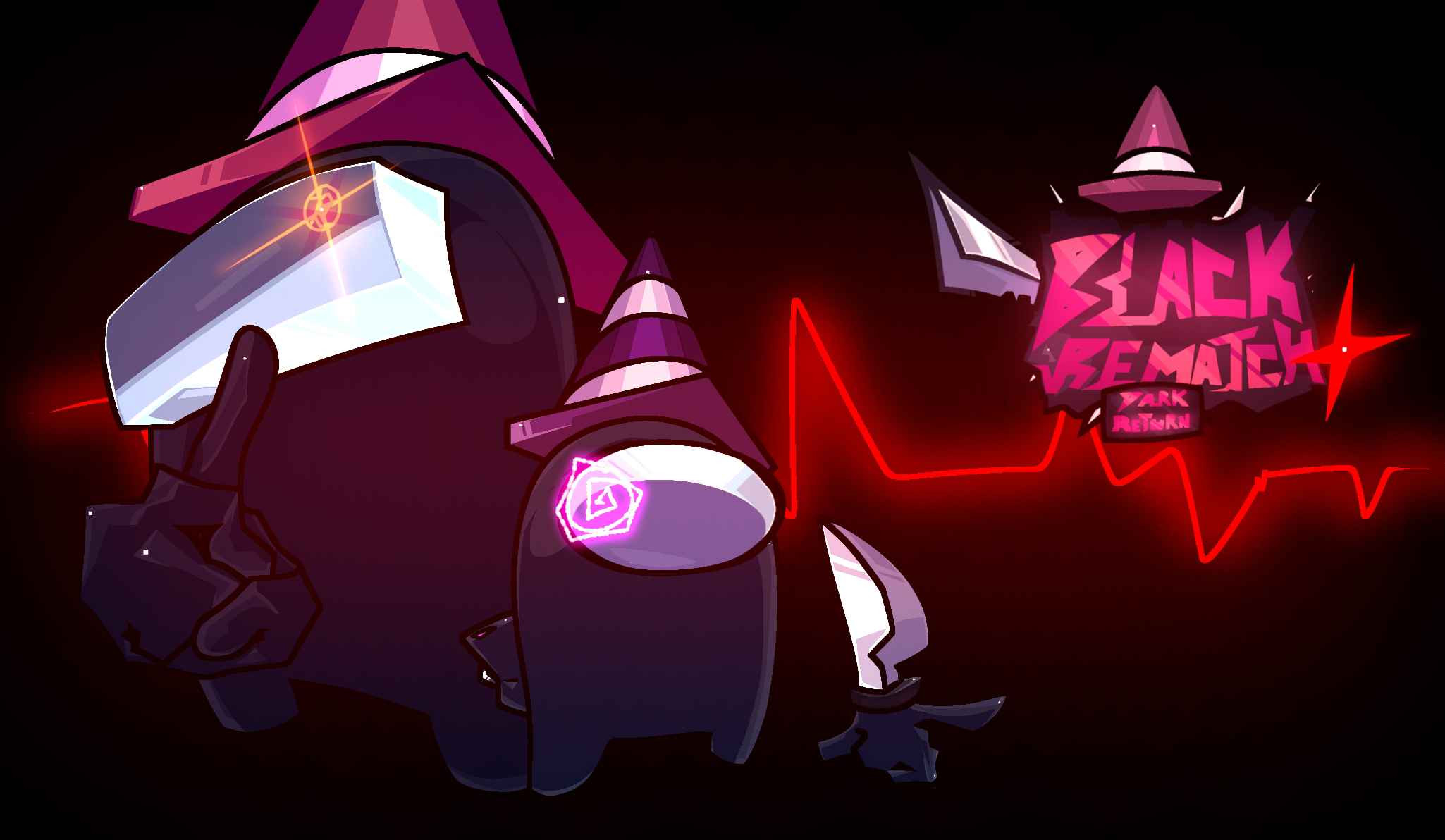 Vs Black Rematch (WIP) Work In Progress for Friday Night Funkin' | FNF ...