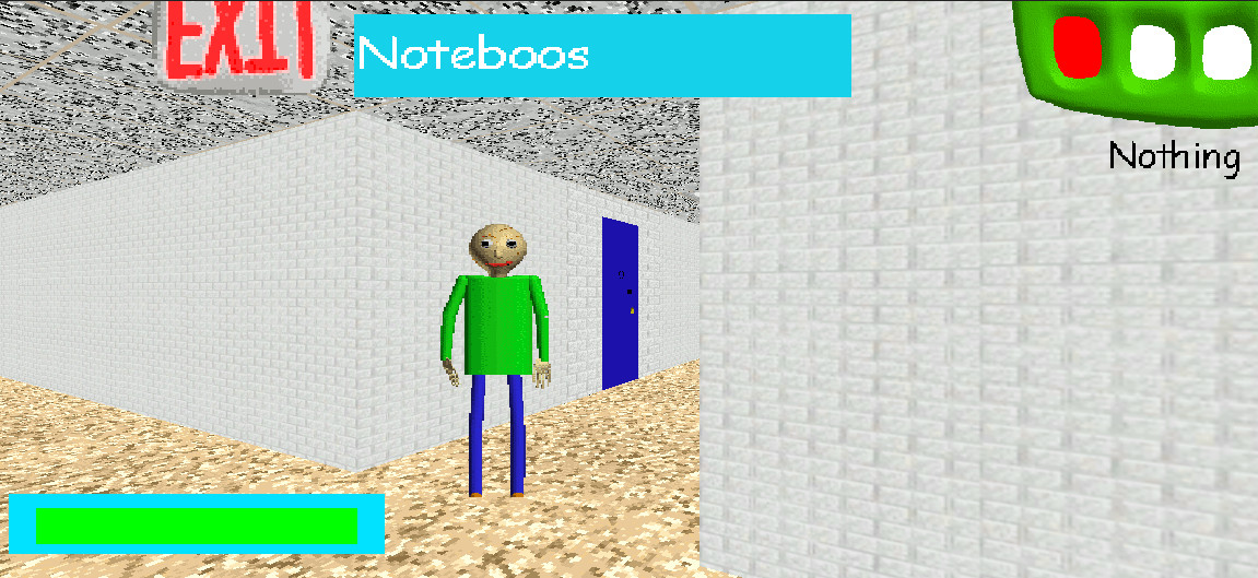 Baldi's Basics roblox but it is a Decompile Work In Progress for Baldi ...