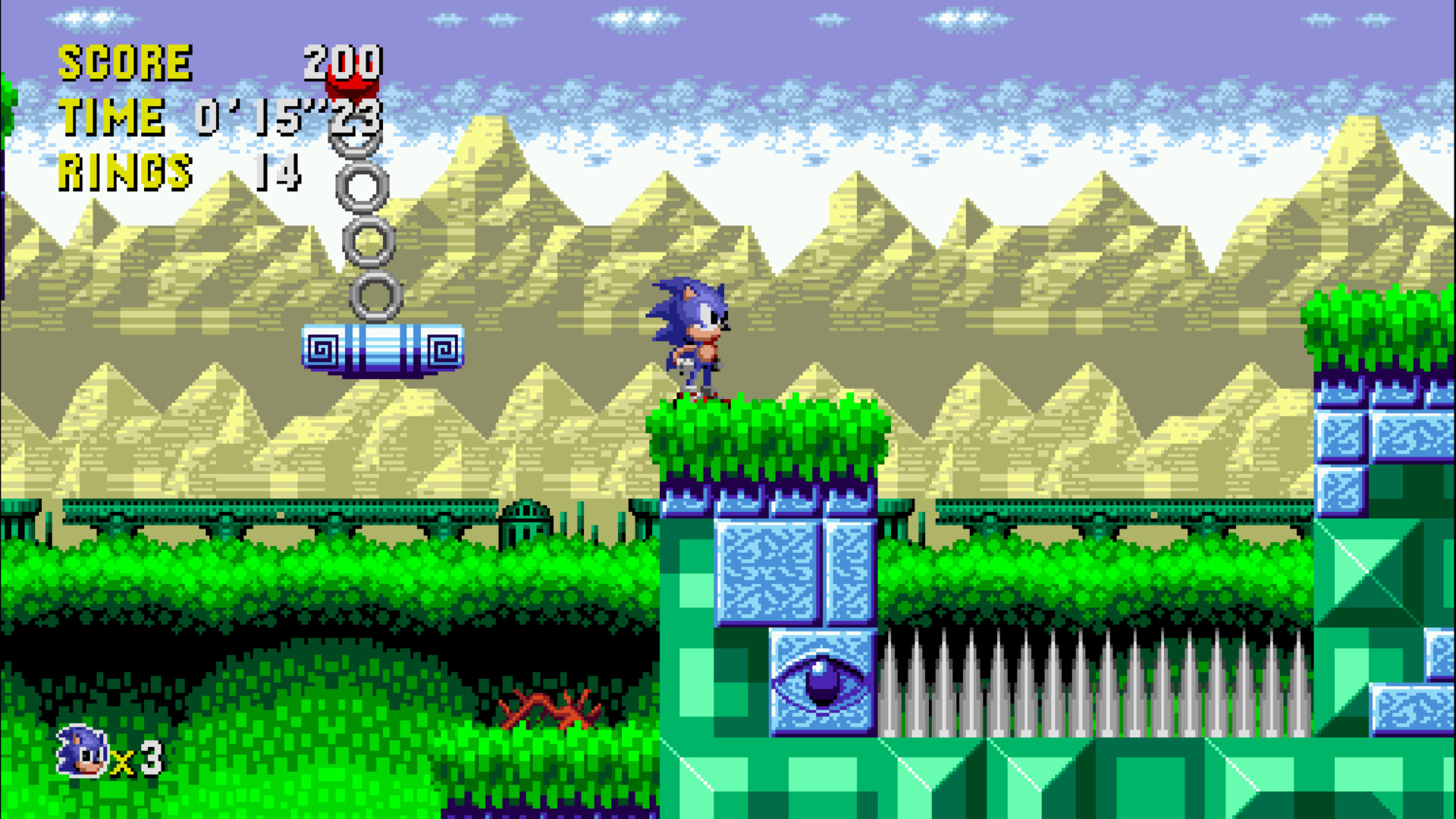 Sonic CD's scrapped rounds Work In Progress for Sonic CD (2011) | SCD ...