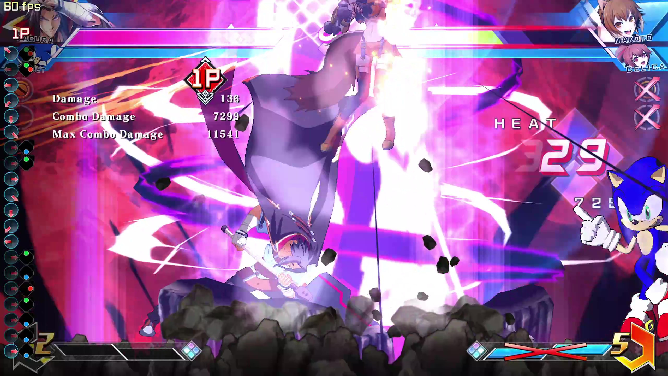 BBTAG Sonic (Moveset) Work In Progress for BlazBlue: Cross Tag Battle ...