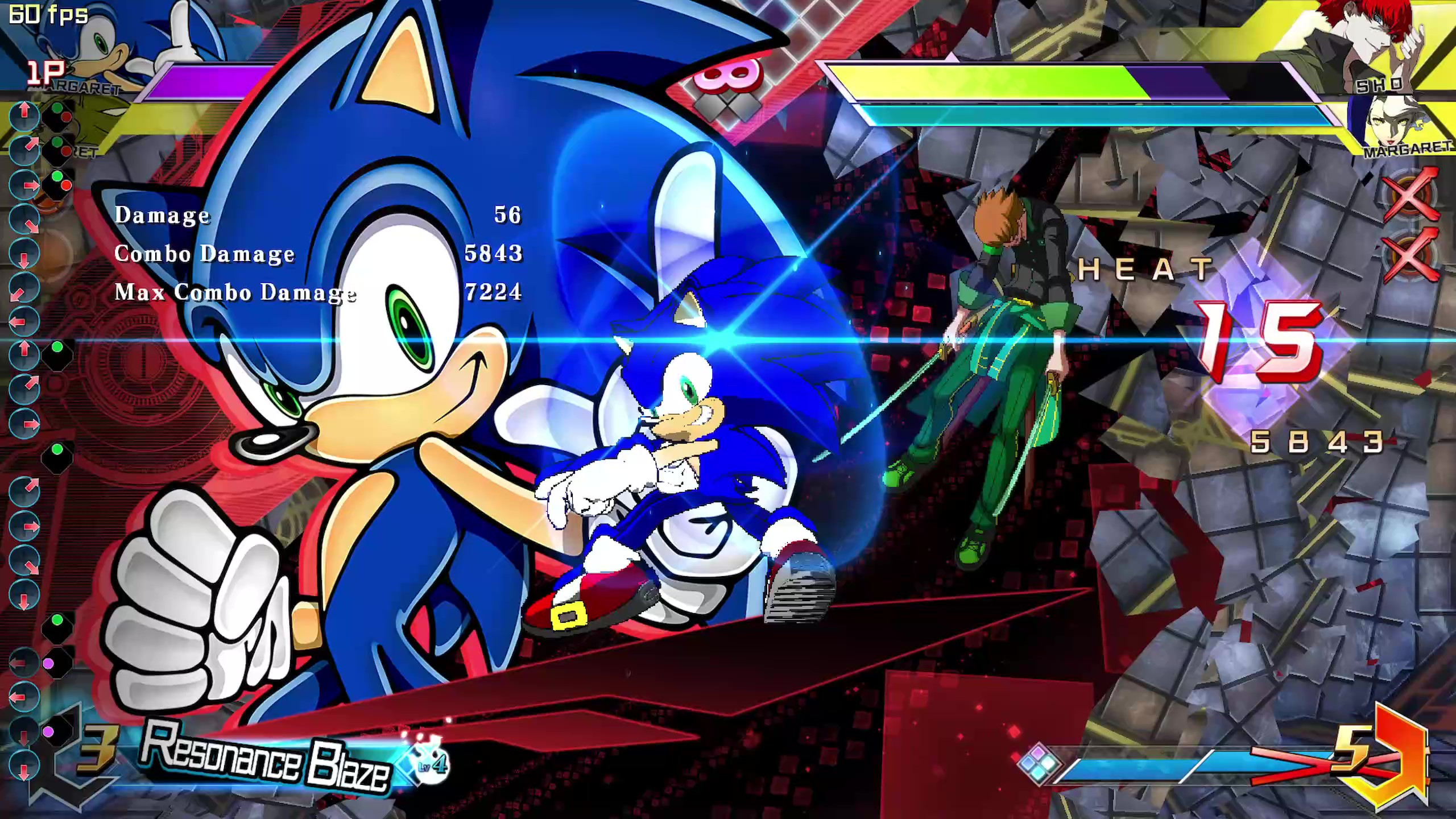 BBTAG Sonic (Moveset) Work In Progress for BlazBlue: Cross Tag Battle ...