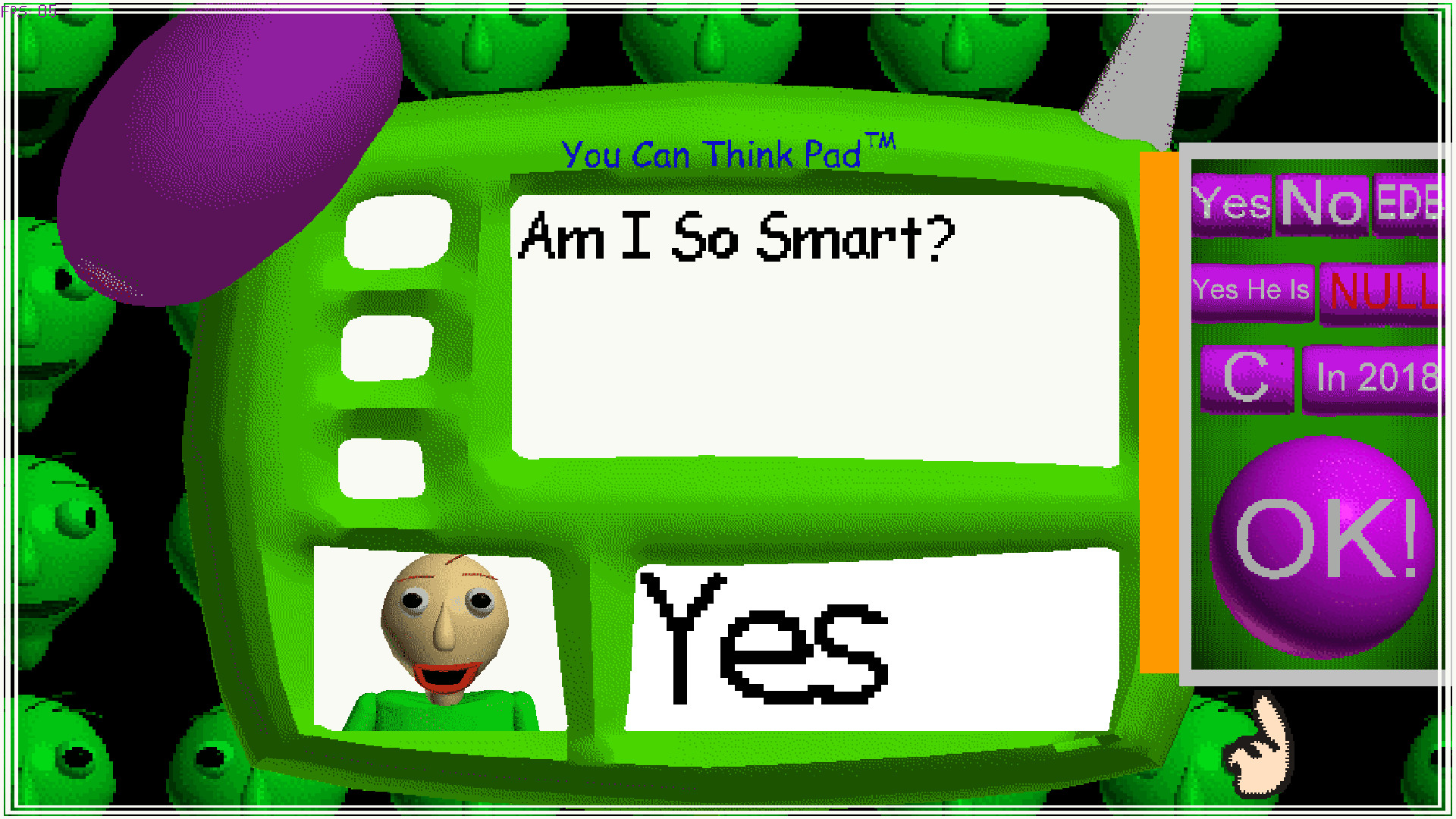 NULL IS BACK! Work In Progress for Baldi's Basics | Baldi Works In Progress