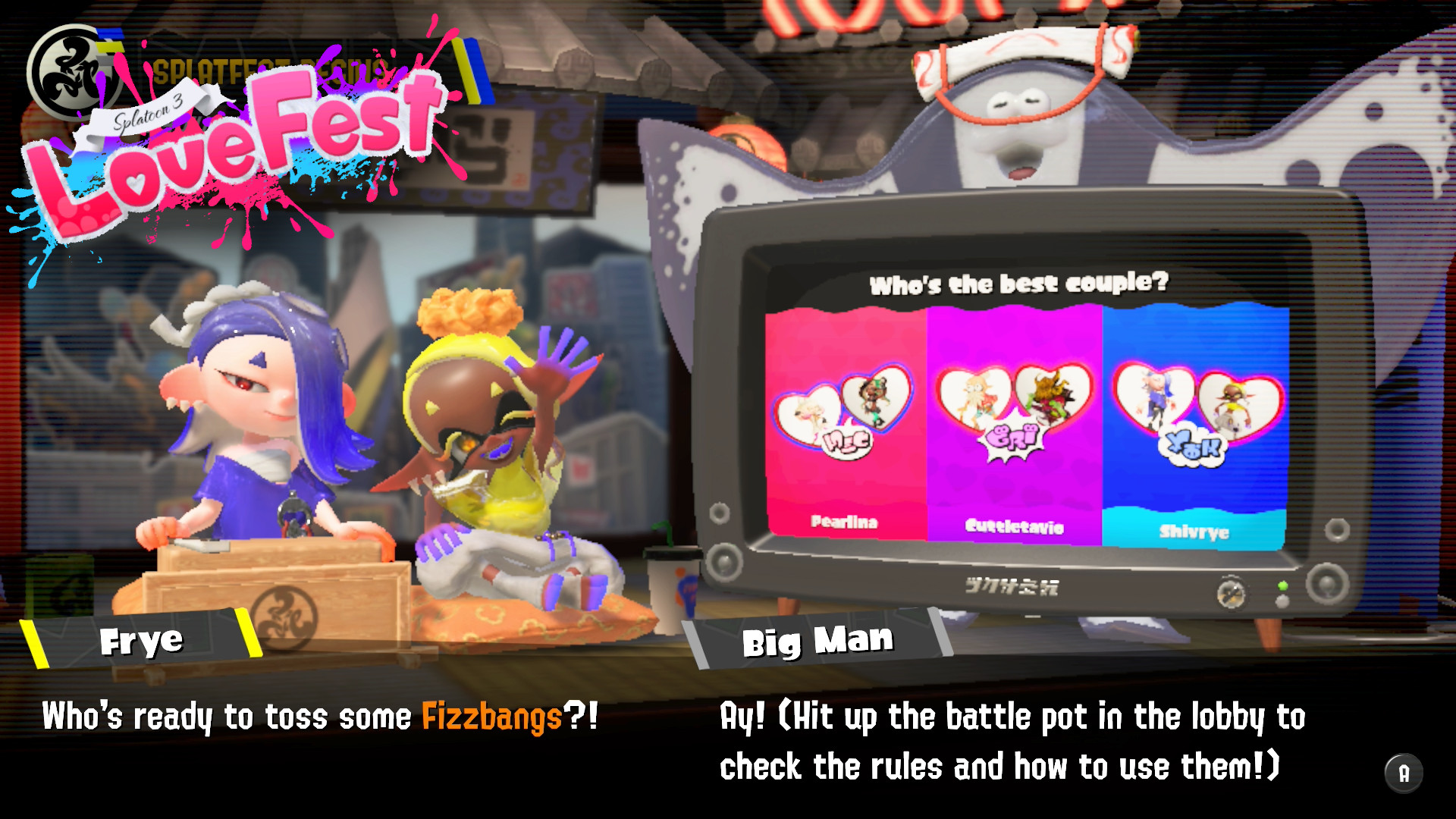 Splatoon 3 - LoveFest Work In Progress for Splatoon 3 | Splatoon 3 ...