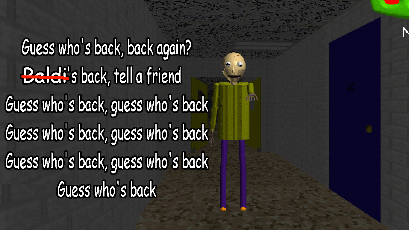 The Final Lesson REMASTERED [REWORK DEMO 2] Work In Progress for Baldi ...