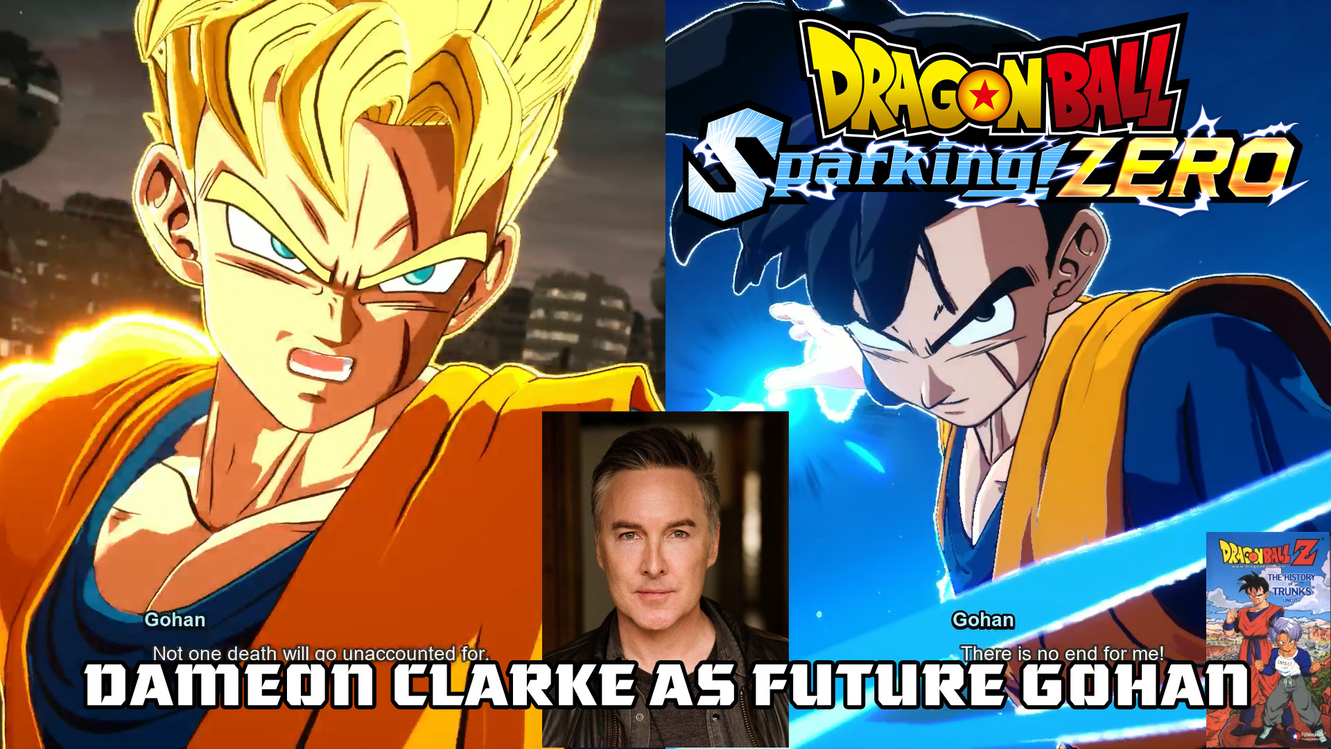 Dameon Clarke as Future Gohan (Base/SSJ) Work In Progress for Dragon ...