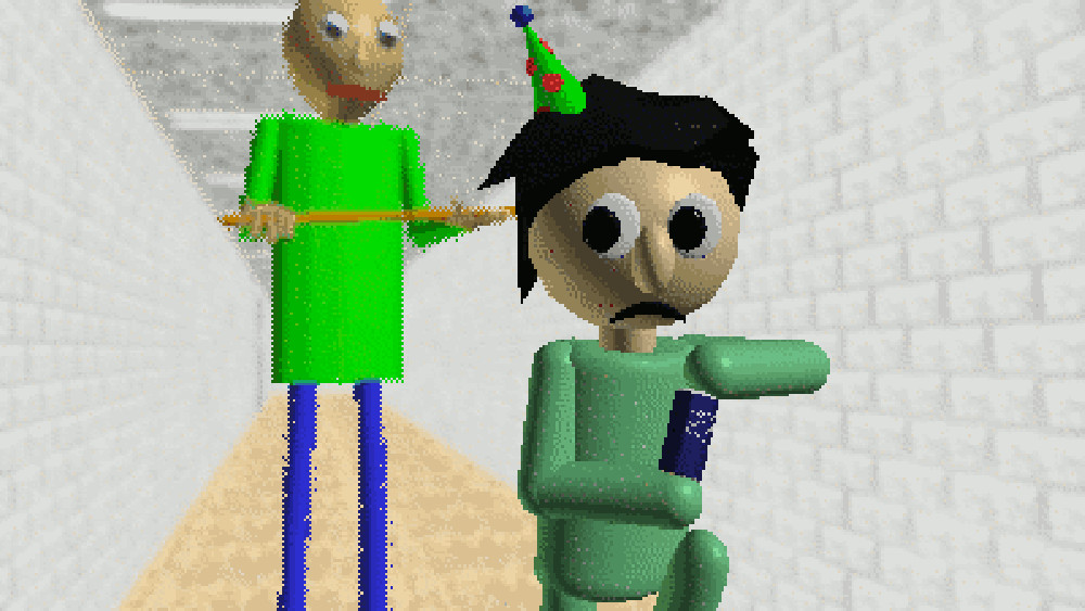 Student Model Rig For Blender PRE RELEASED Work In Progress for Baldi's ...