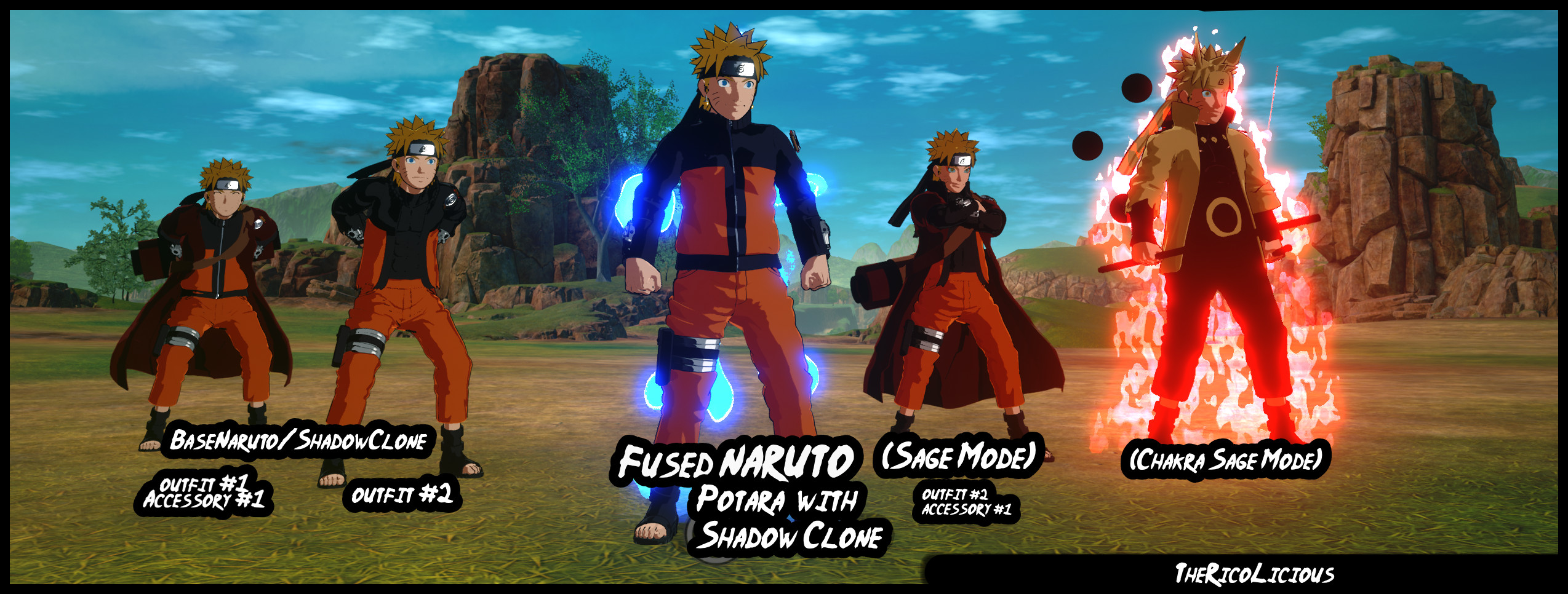 DBZ x Naruto : Sparking Storm Work In Progress for Dragon Ball ...