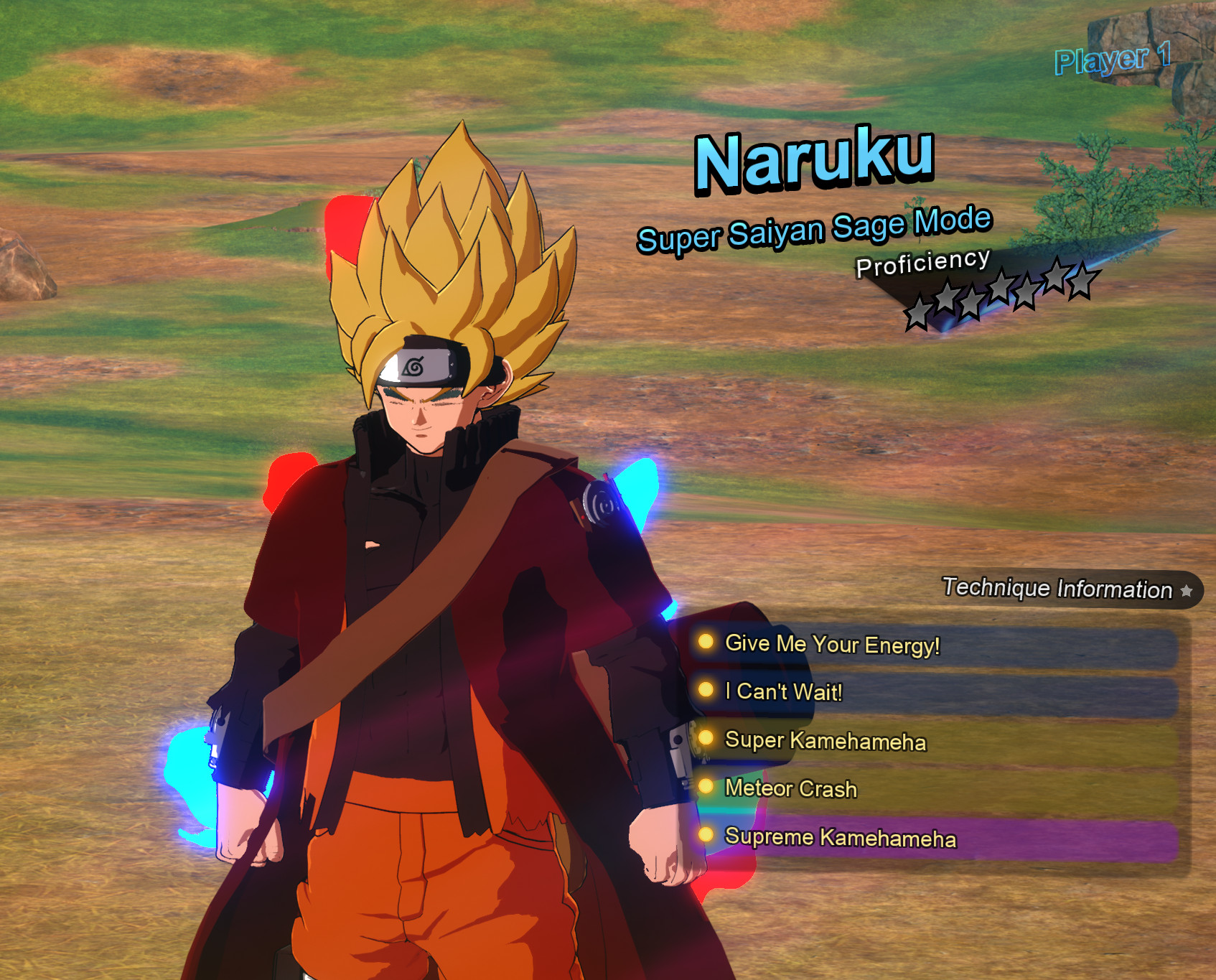 DBZ x Naruto : Sparking Storm Work In Progress for Dragon Ball ...