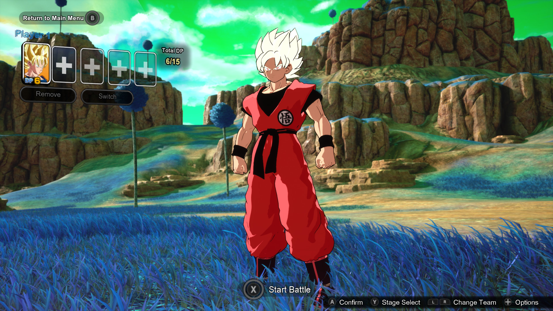 Limited Colored Goku Work In Progress for Dragon Ball: Sparking! ZERO ...