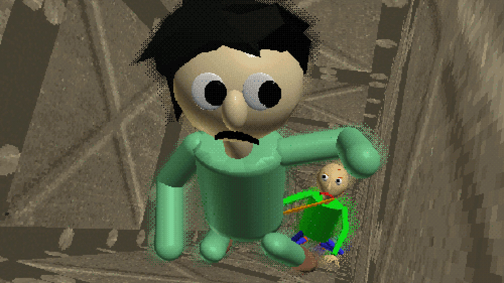 Student Model Rig For Blender PRE RELEASED Work In Progress for Baldi's ...