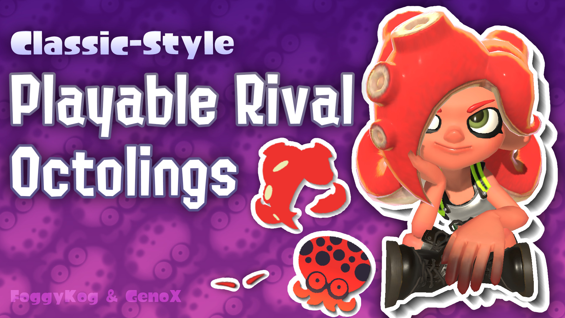 Classic-Style Playable Rival Octos Work In Progress for Splatoon 3 | Splatoon 3 Works In Progress