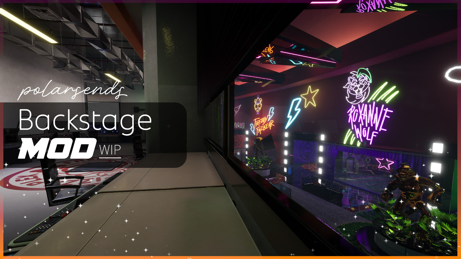 Backstage Plus Mod Work In Progress for Five Nights at Freddy's ...