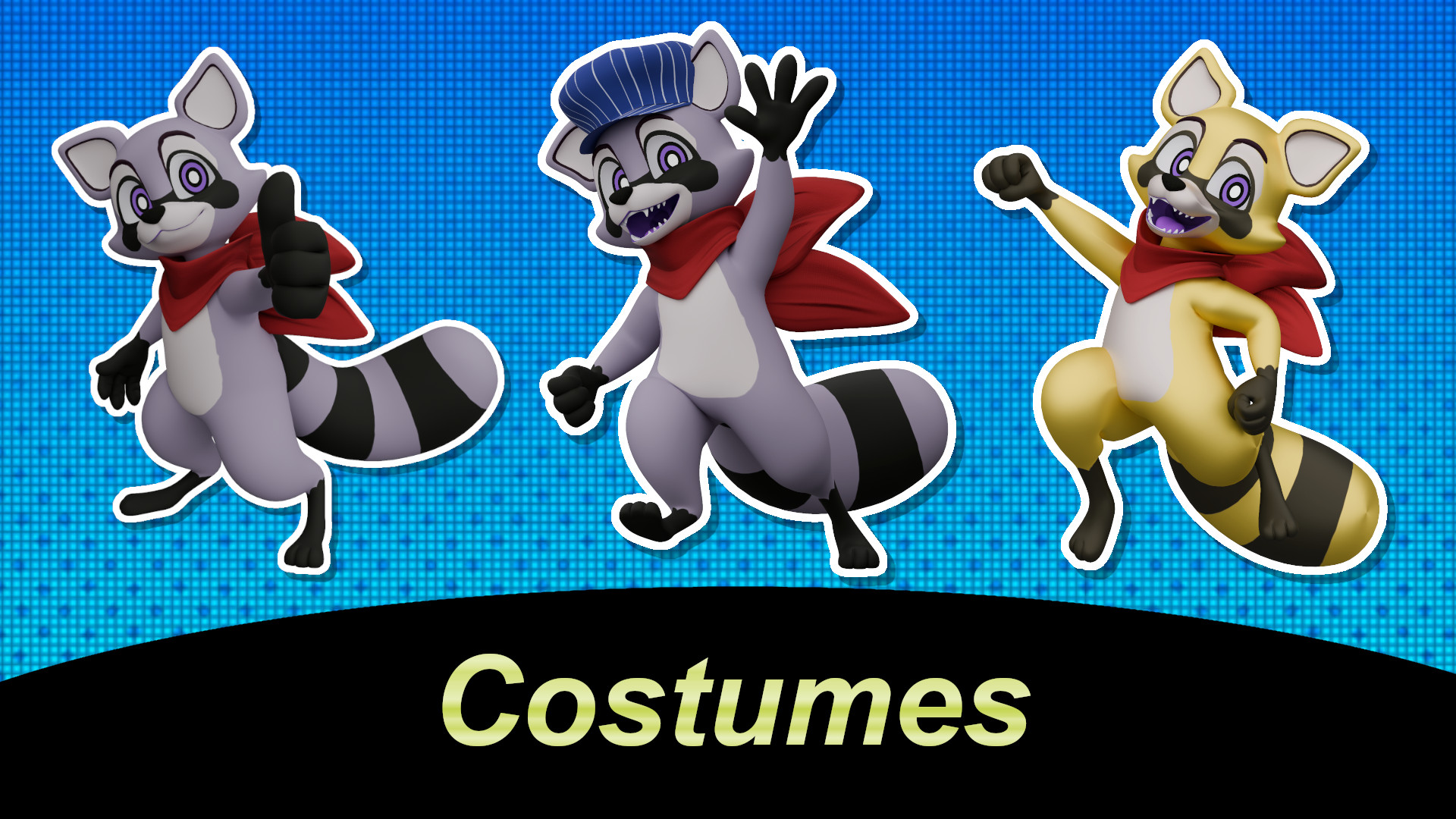 [WIP] Rambley the Raccoon Work In Progress for Super Smash Bros ...