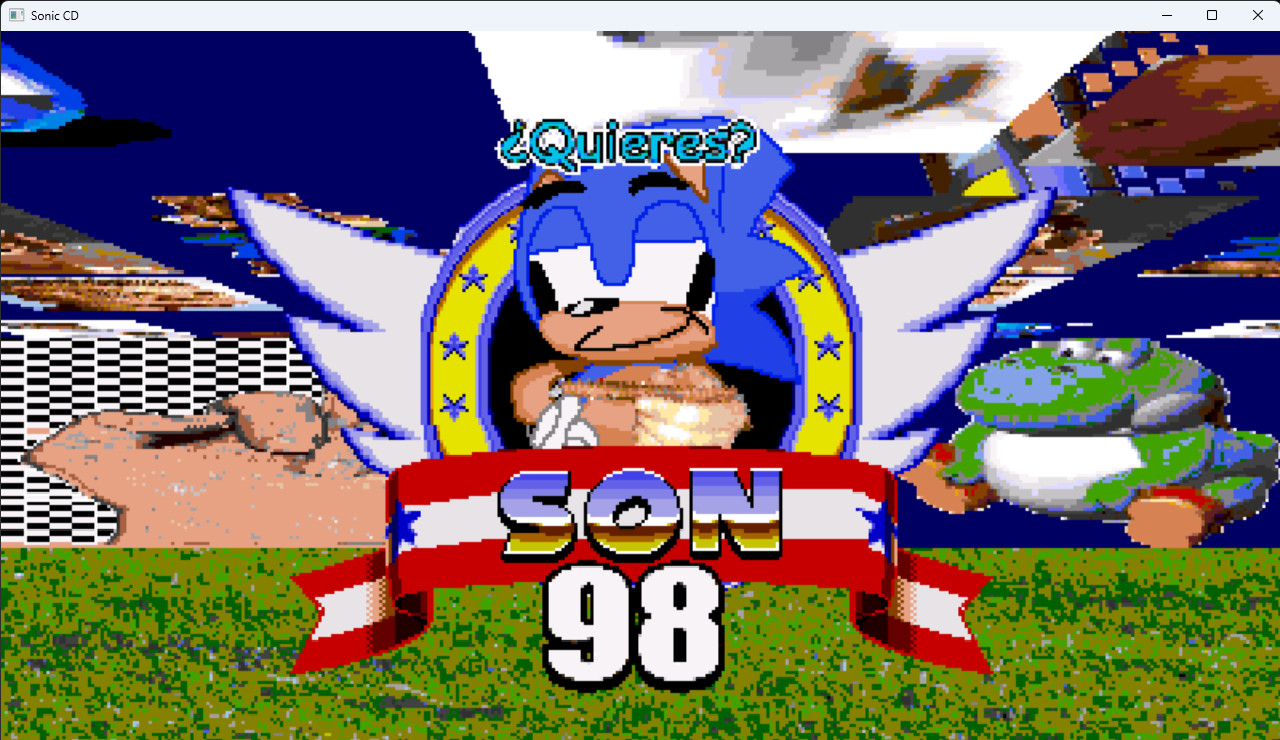 [SENSITIVE CONTENT] Sonic CD Repainted (DEMO & BETA VERSION) Work In ...