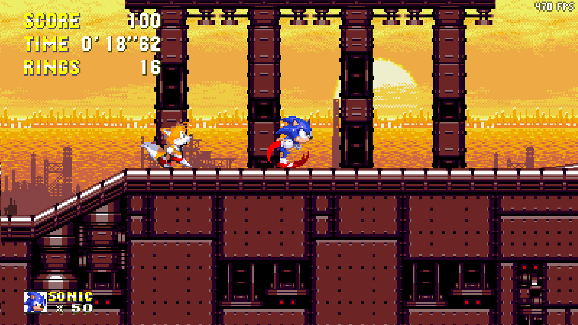 Sunset Park Zone Work In Progress for Sonic 3 A.I.R. | S3AIR Works In ...