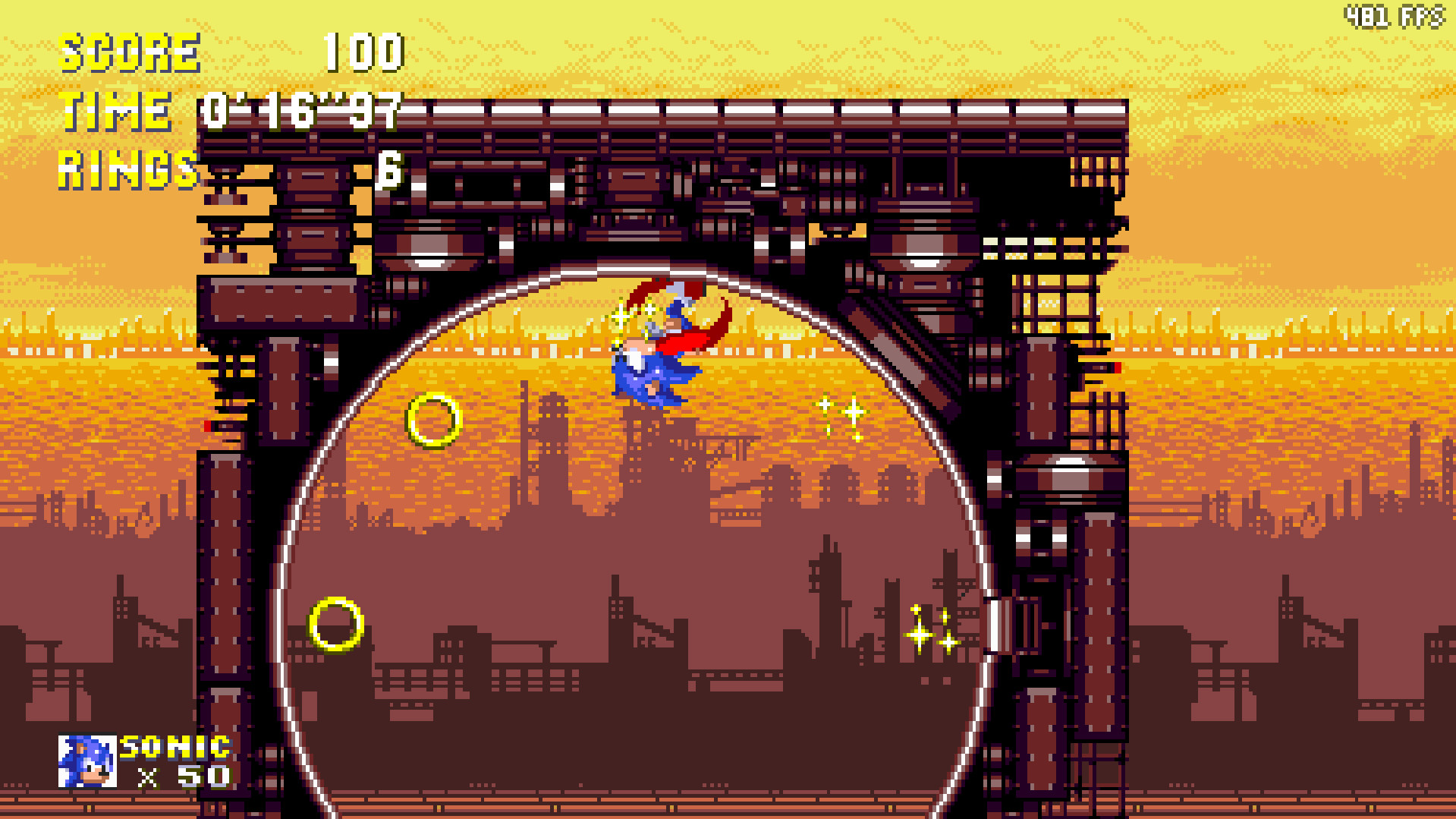 Sunset Park Zone Work In Progress for Sonic 3 A.I.R. | S3AIR Works In ...