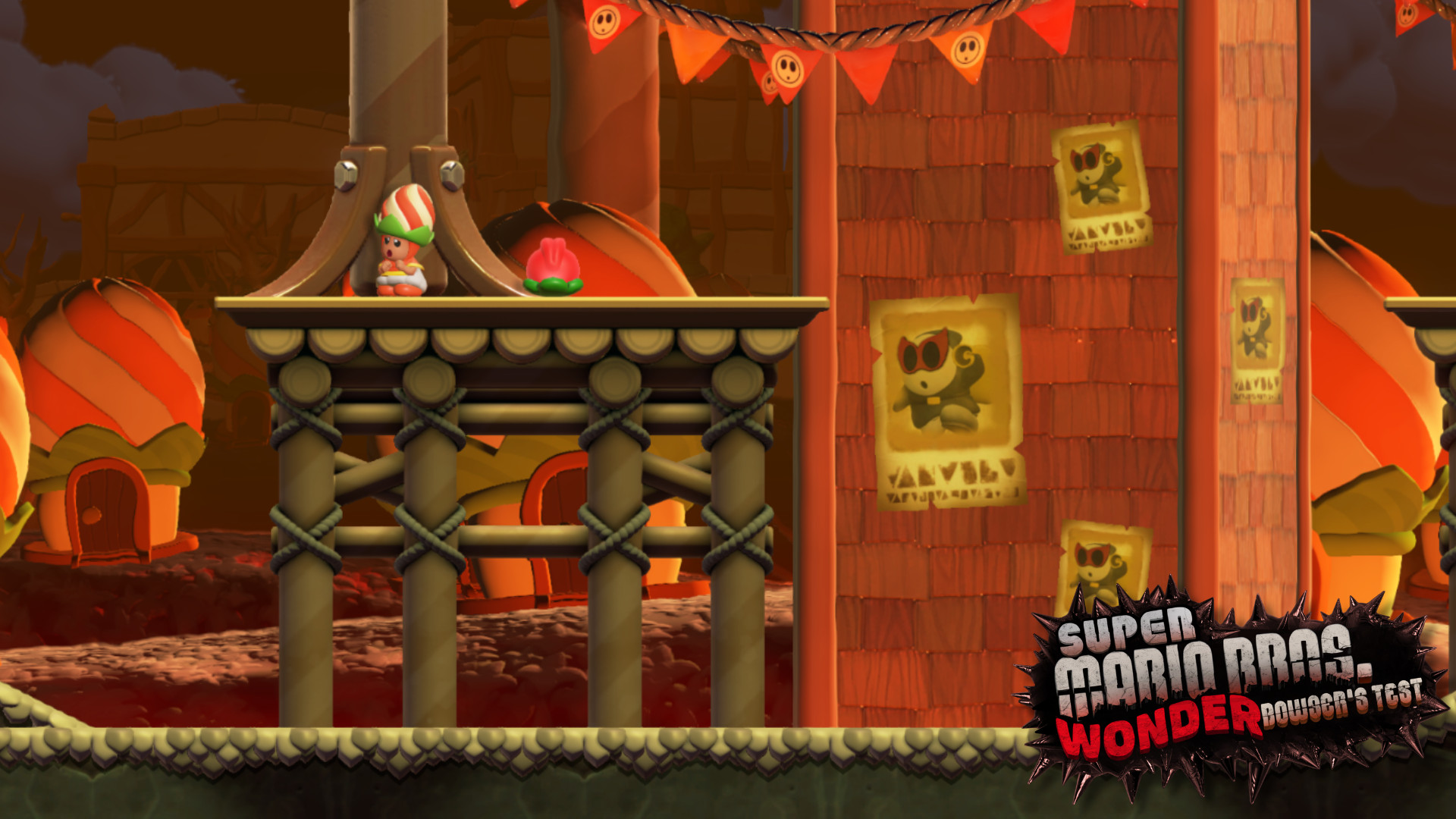 SMBW: Bowser's Test Work In Progress for Super Mario Bros. Wonder ...