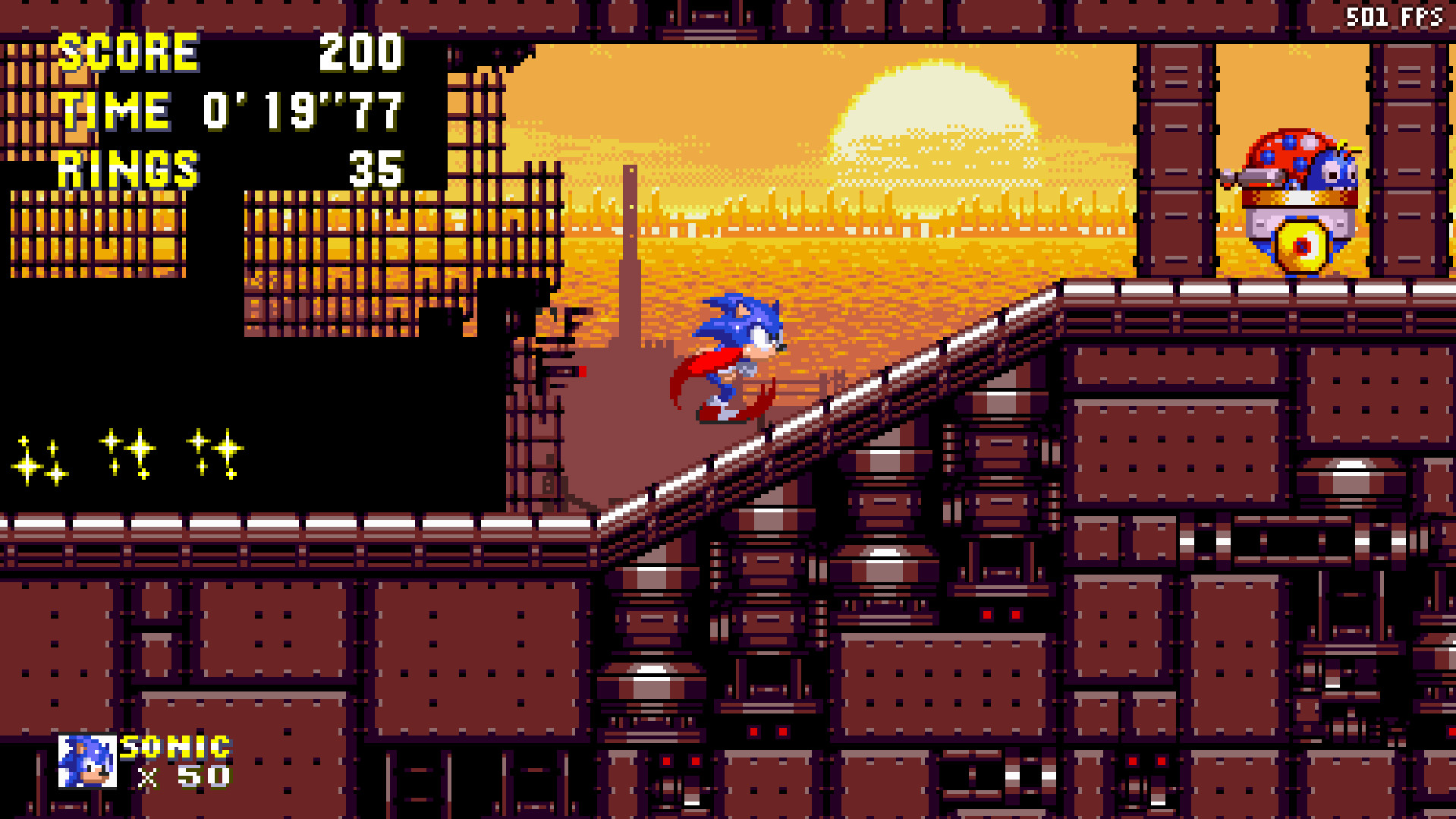 Sunset Park Zone Work In Progress for Sonic 3 A.I.R. | S3AIR Works In ...