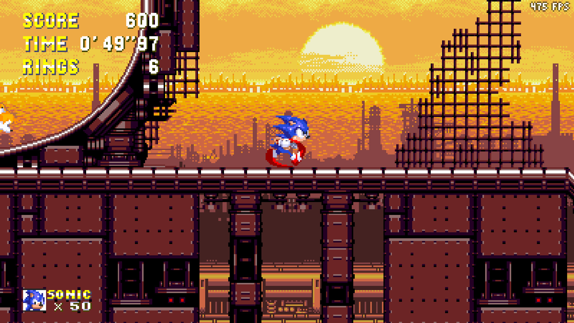 Sunset Park Zone Work In Progress for Sonic 3 A.I.R. | S3AIR Works In ...