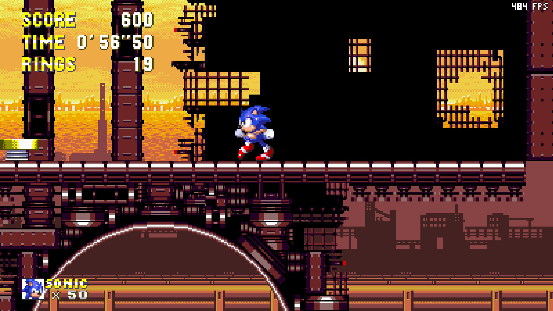 Sunset Park Zone Work In Progress for Sonic 3 A.I.R. | S3AIR Works In ...