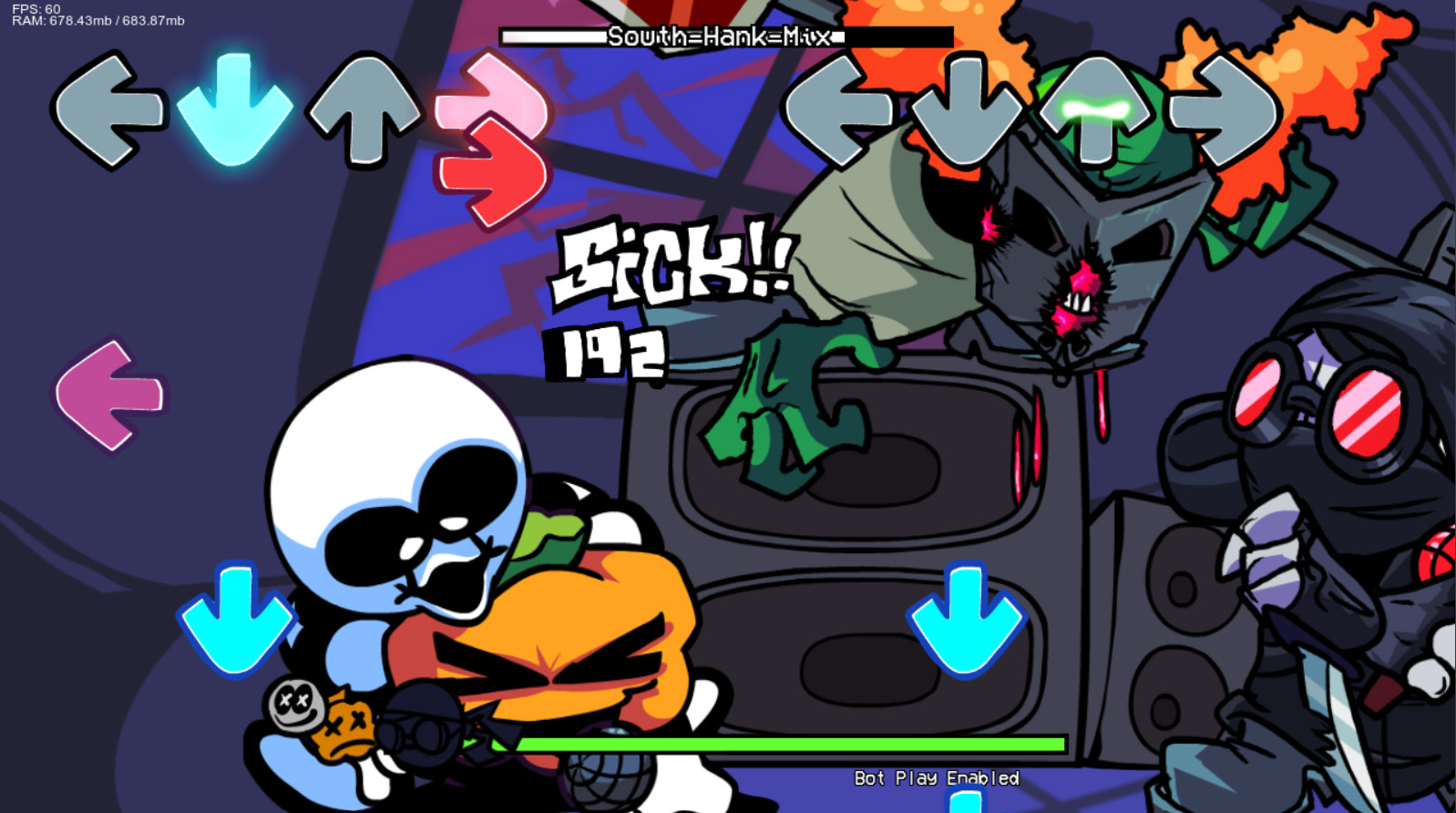 Friday Night Funkin': The Hank Mixes Work In Progress for Friday Night ...