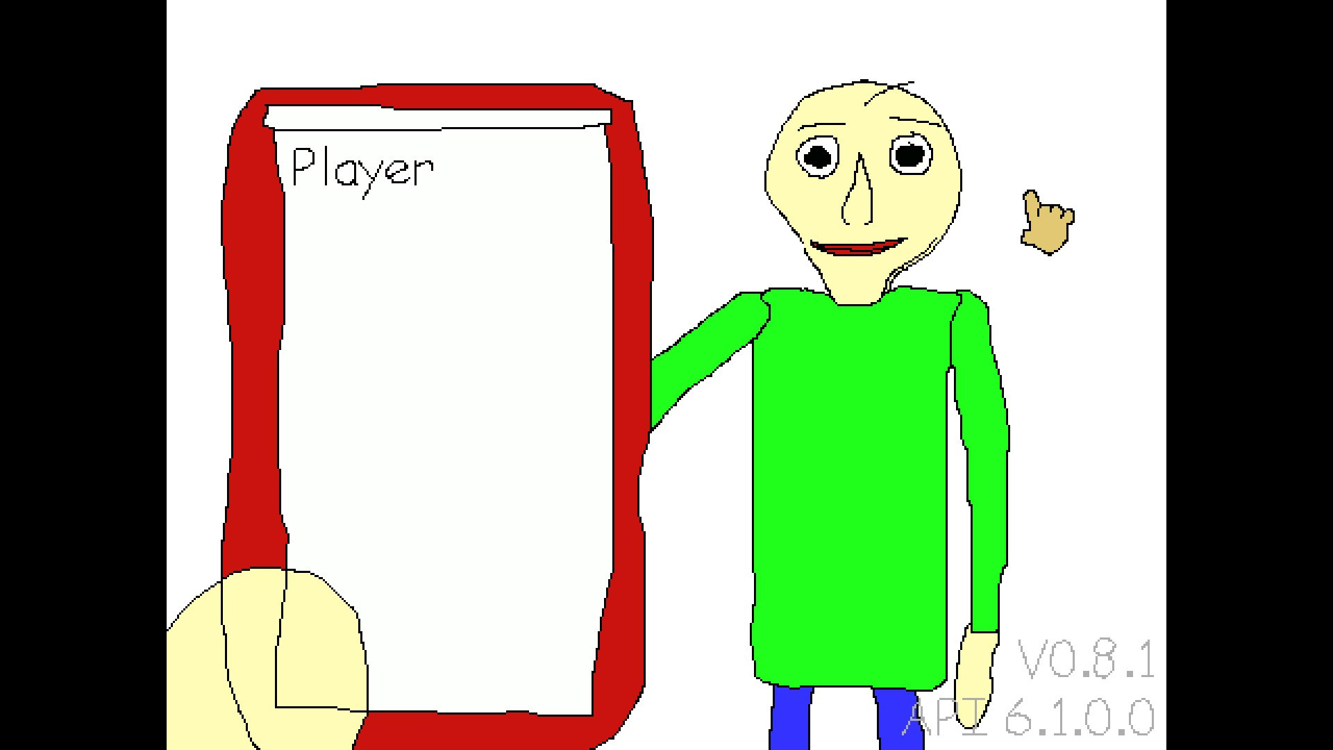 (0.10.X) MSPaint Texture Pack Work In Progress for Baldi's Basics ...