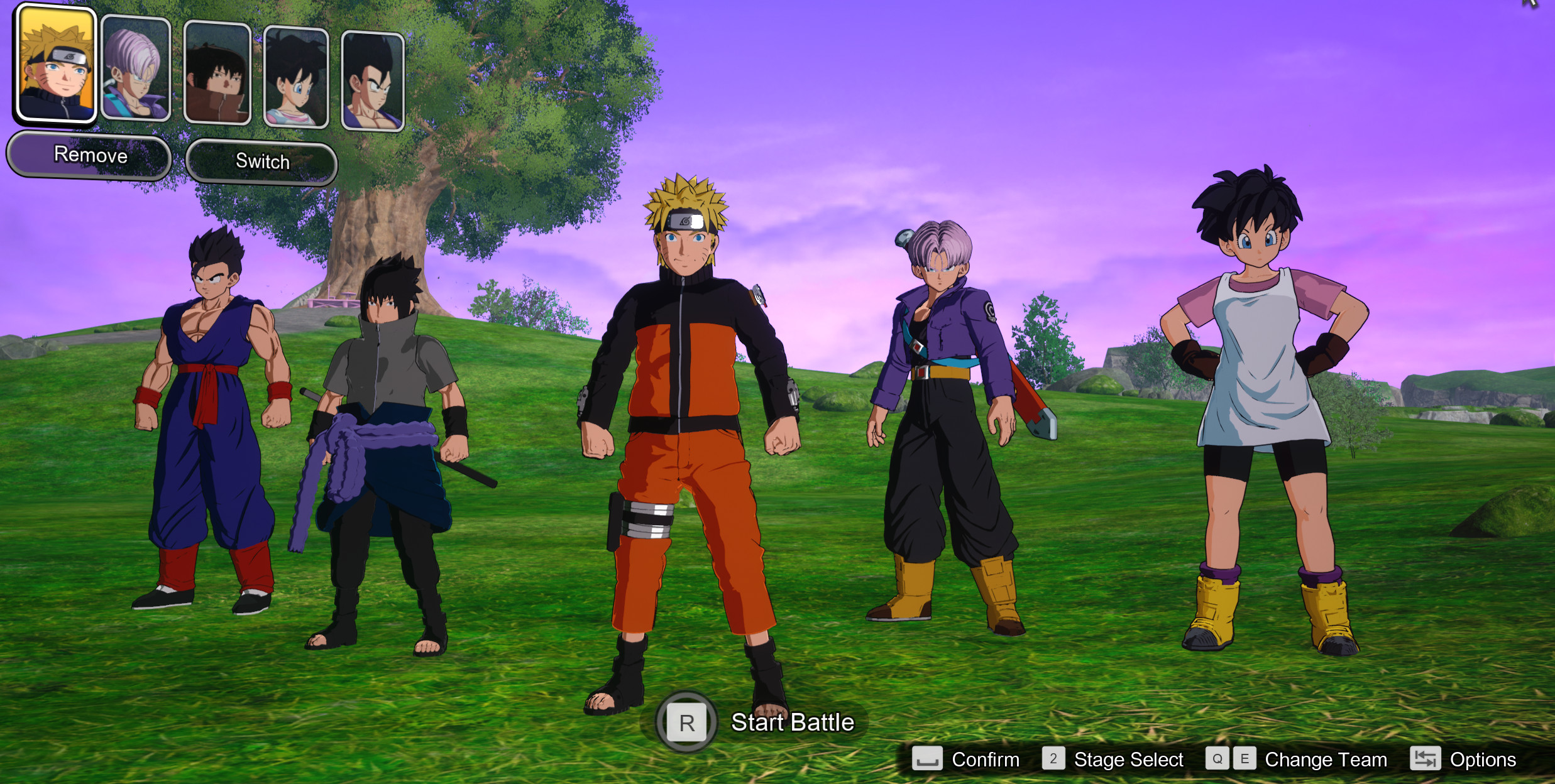 DBZ x Naruto : Sparking Storm Work In Progress for Dragon Ball ...