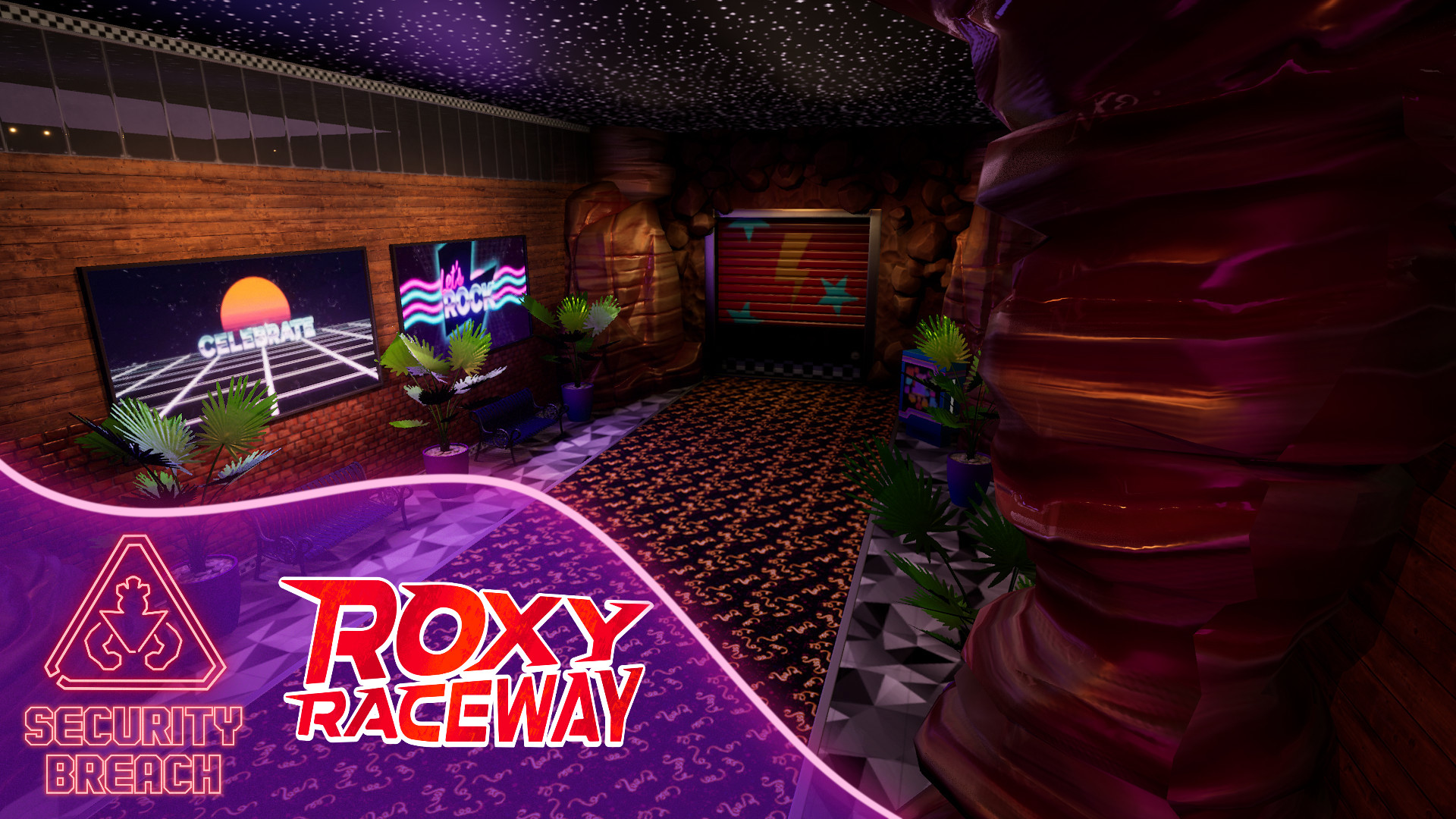 Refurbished Raceway Work In Progress for Five Nights at Freddy's ...