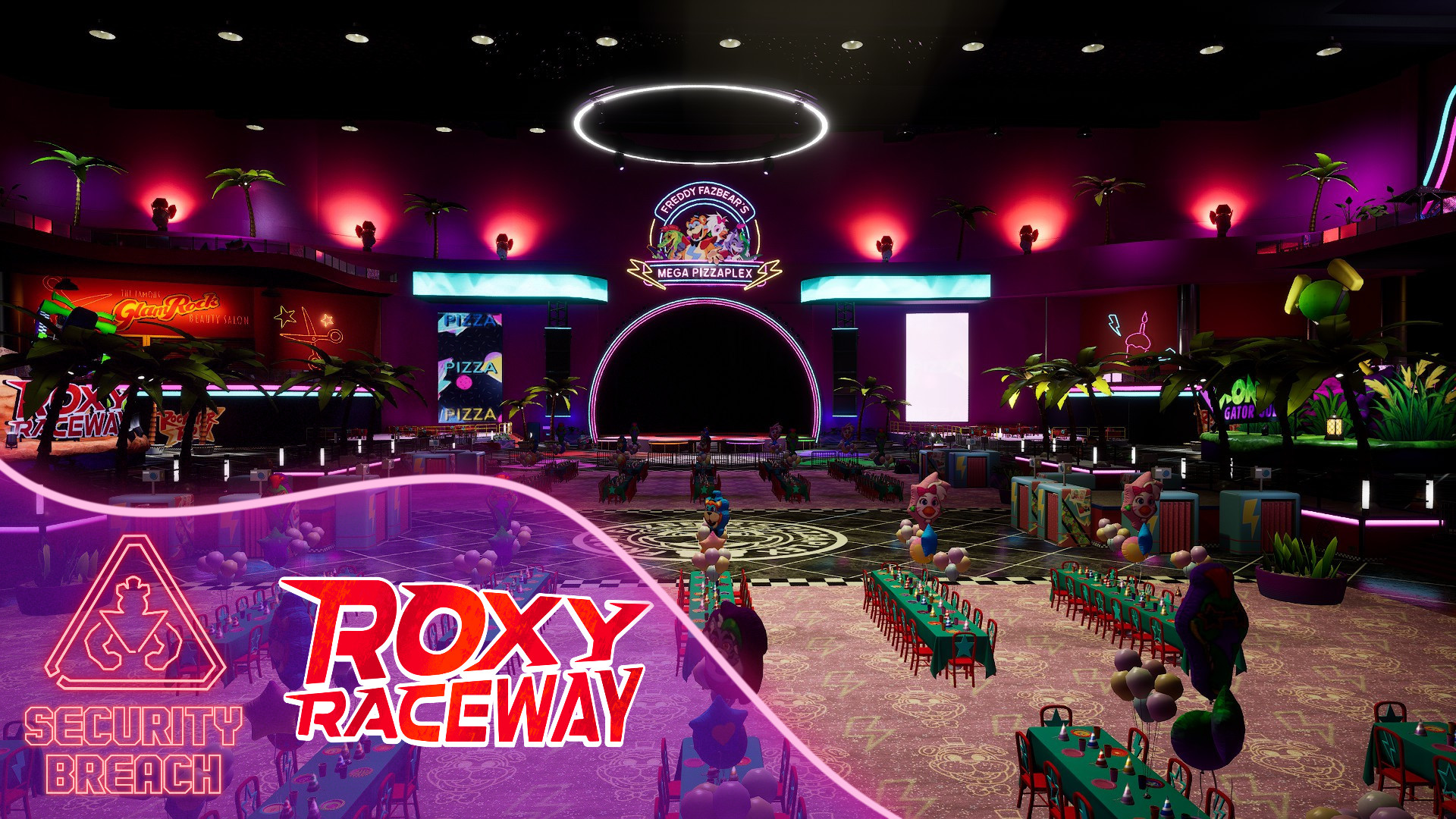 Refurbished Raceway Work In Progress for Five Nights at Freddy's ...