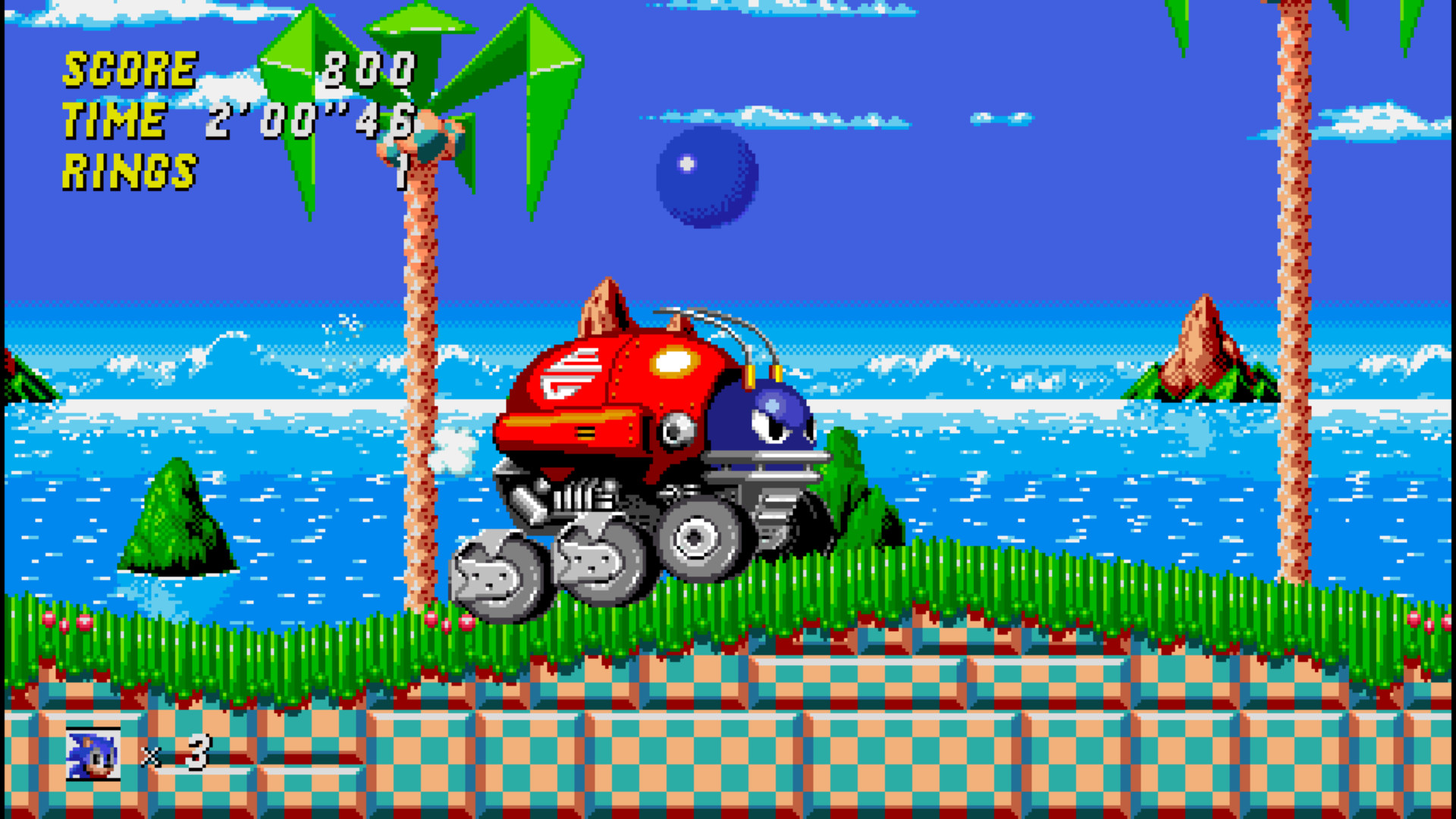 WiP: Sonic Chaos Remake: 16-bit mod Work In Progress for Sonic Chaos ...