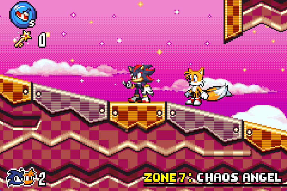 Shadow in Sonic Advance 3 Work In Progress for Sonic Advance 3 | SA3 ...