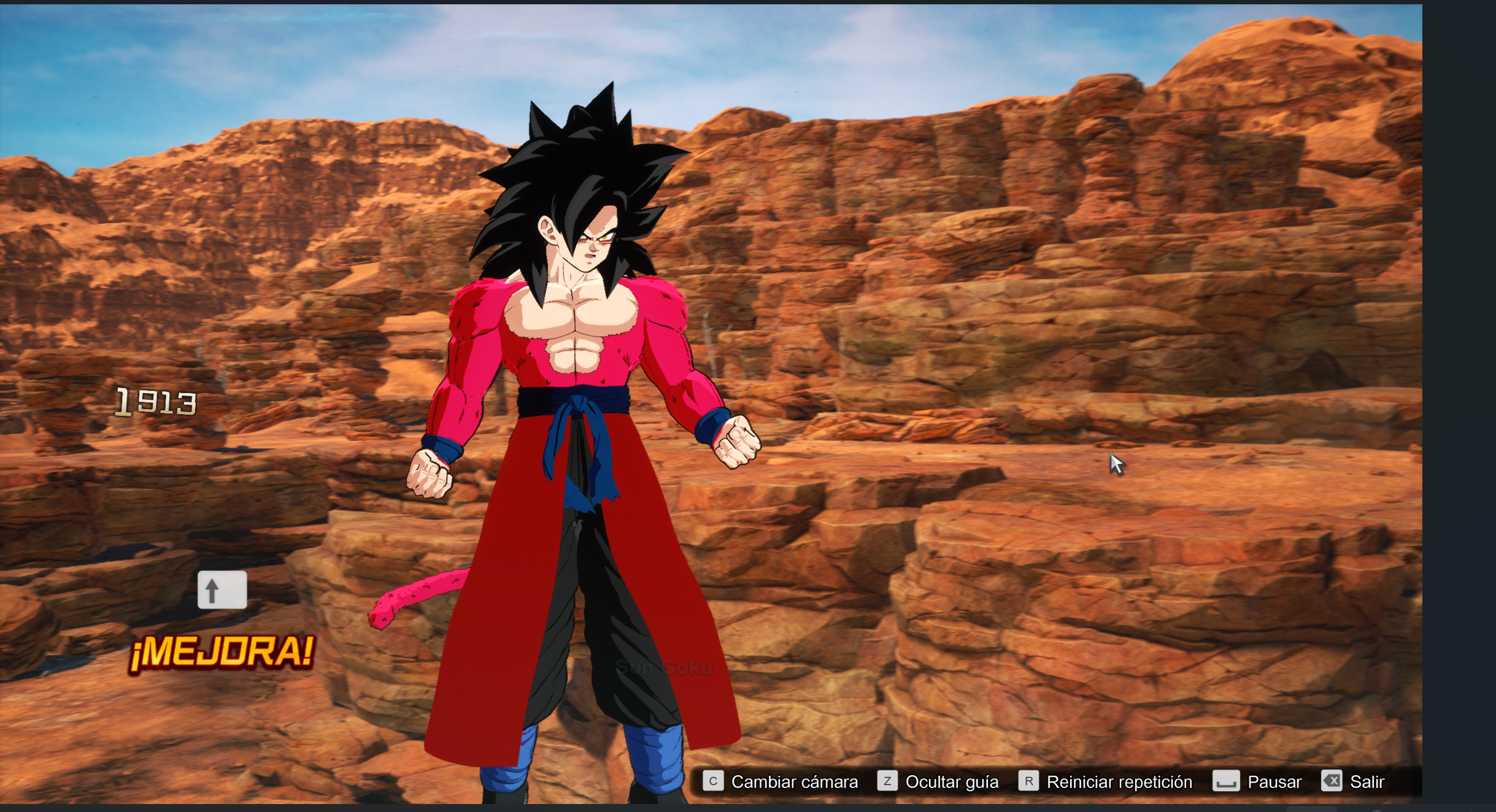Xeno Goku Work In Progress for Dragon Ball: Sparking! ZERO | DBSZ Works ...