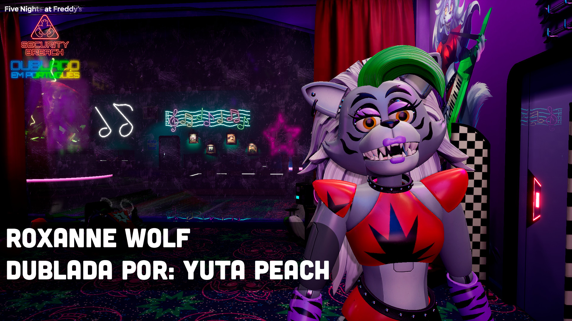 Security Breach Dublado em Português Work In Progress for Five Nights at Freddy's Security ...