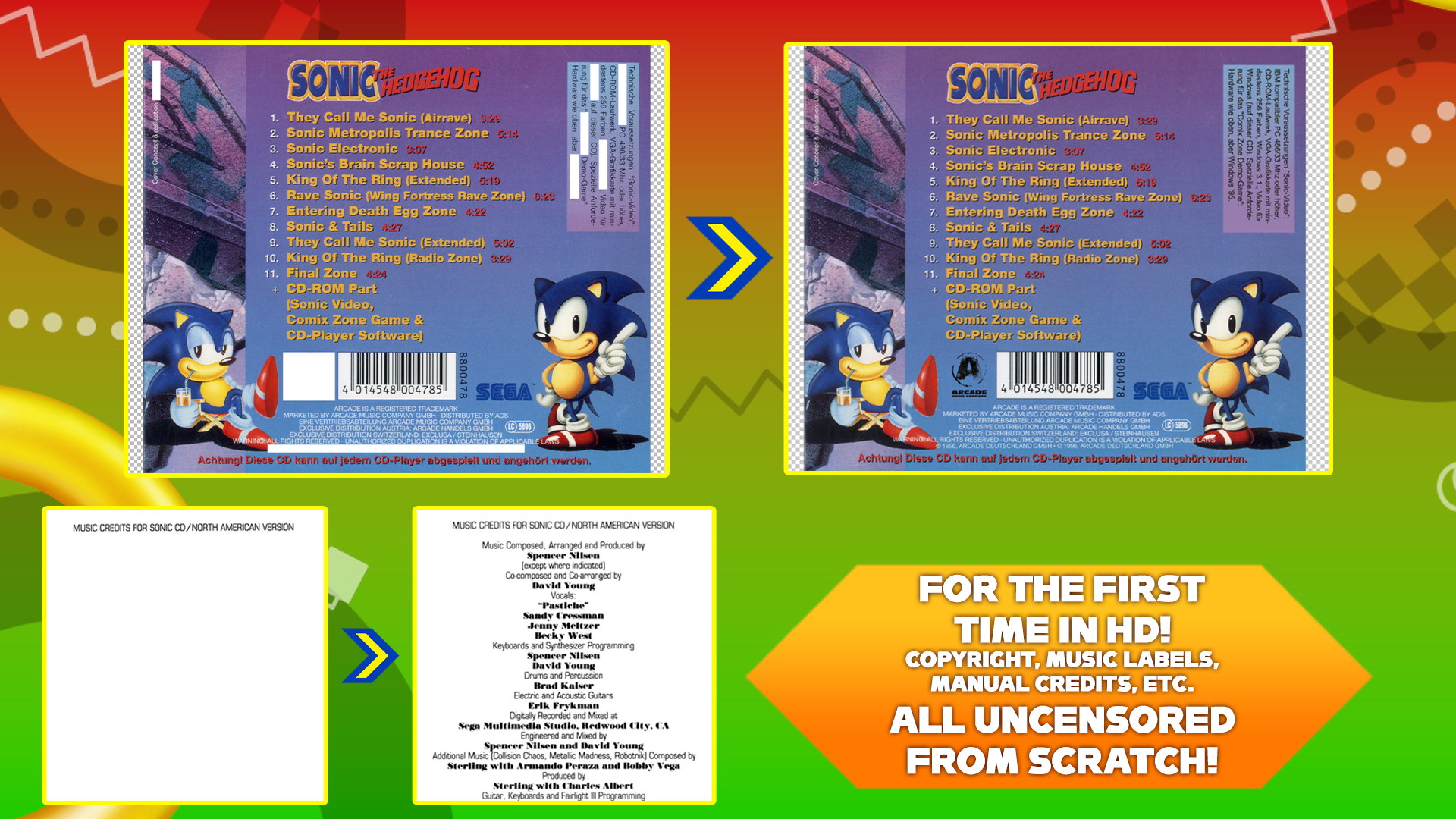 (WIP Page) Sonic Origins Museum Plus Work In Progress for Sonic Origins ...