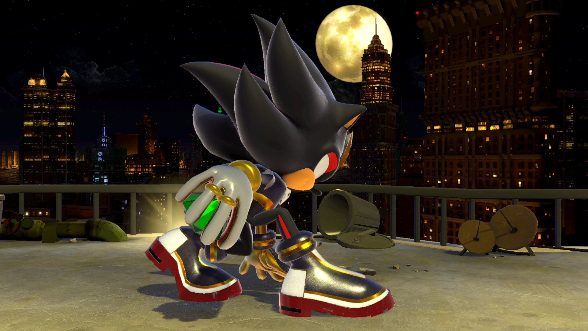 Shadow The Hedgehog (Moveset) Work In Progress for Super Smash Bros ...