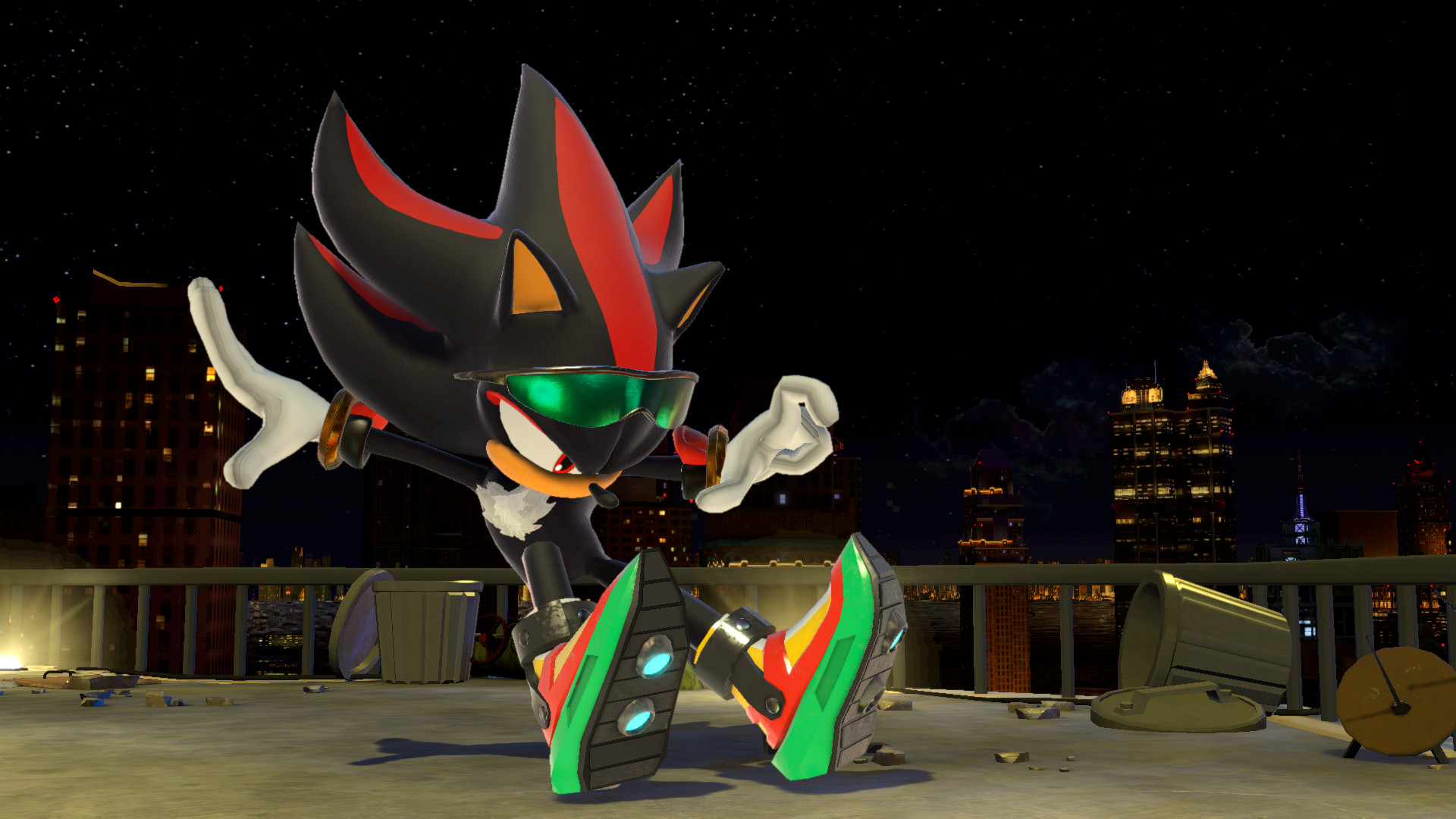 Shadow The Hedgehog (Moveset) Work In Progress for Super Smash Bros ...