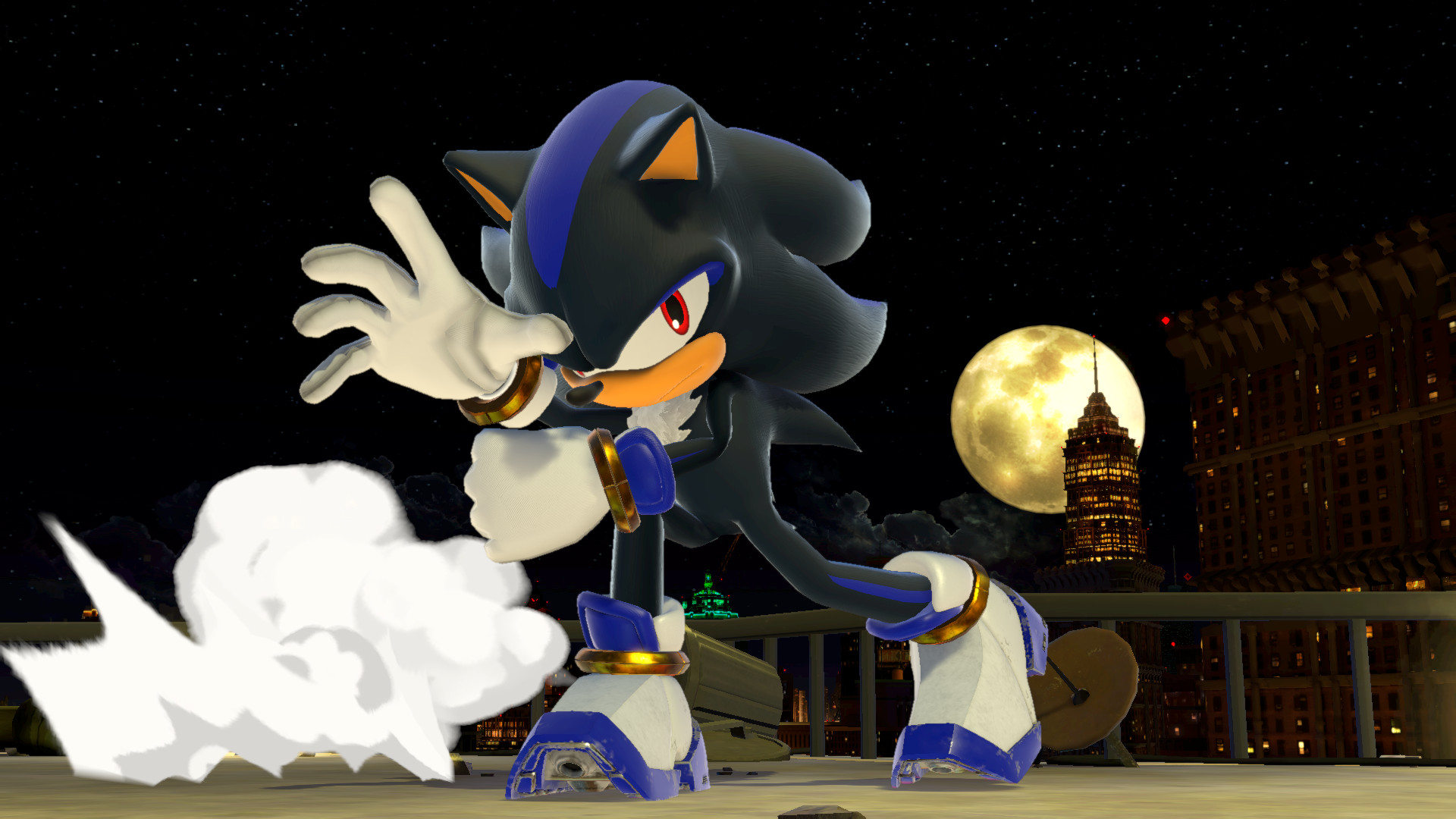 Shadow The Hedgehog (Moveset) Work In Progress for Super Smash Bros ...