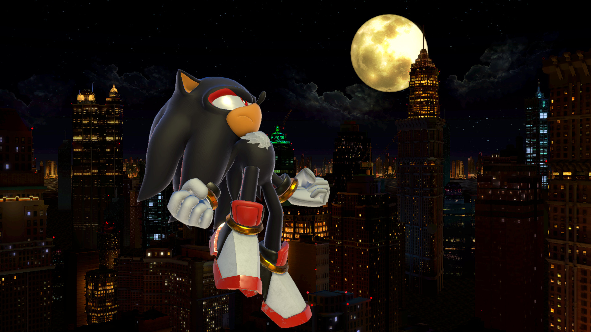Shadow The Hedgehog (Moveset) Work In Progress for Super Smash Bros ...