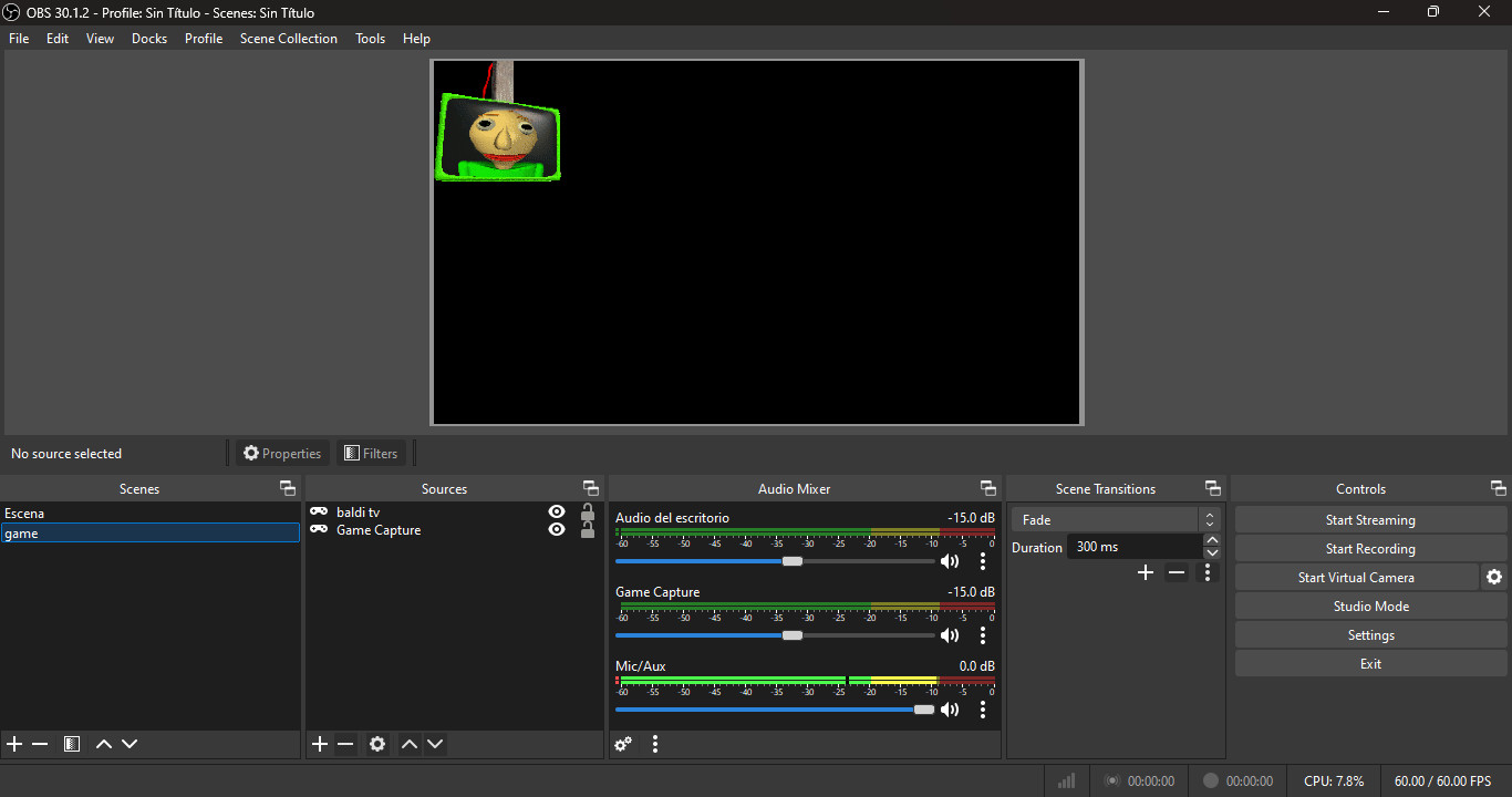 Baldi TV For OBS Work In Progress for Baldi's Basics | Baldi Works In ...