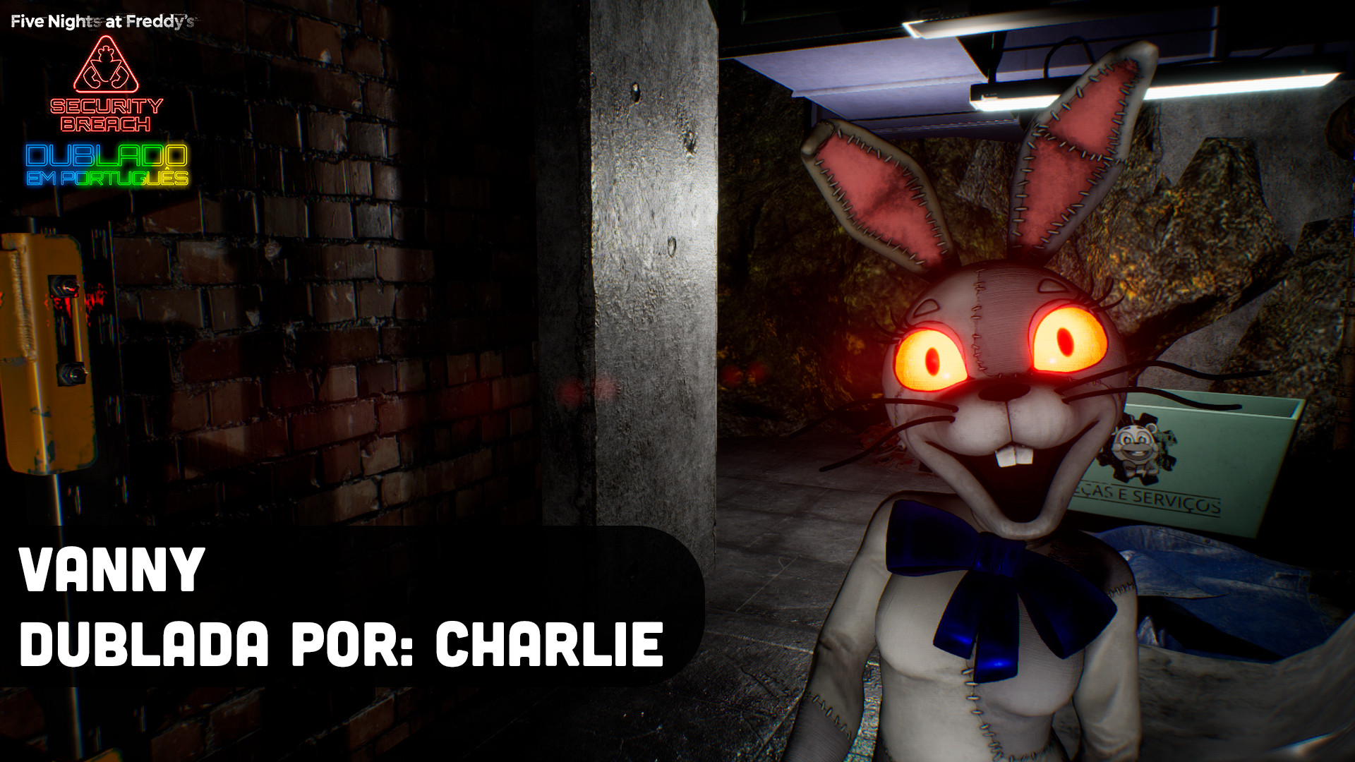 Security Breach Dublado em Português Work In Progress for Five Nights at Freddy's Security ...