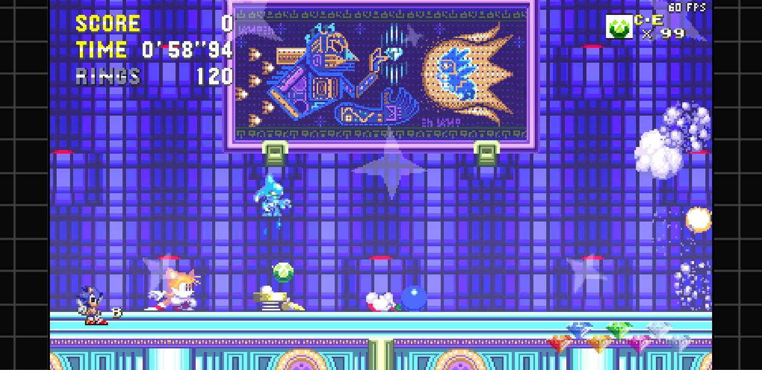 Sonic 3 Air Team Chaos Emerald Editions Work In Progress for Sonic 3 A ...