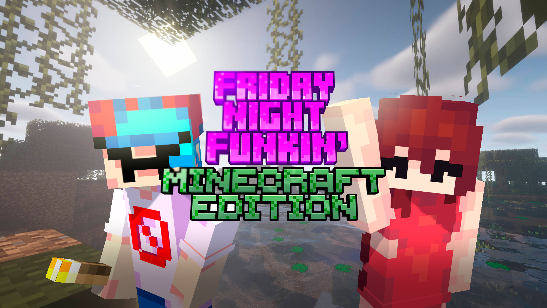Friday Night Funkin': Minecraft Edition Work In Progress for Friday ...