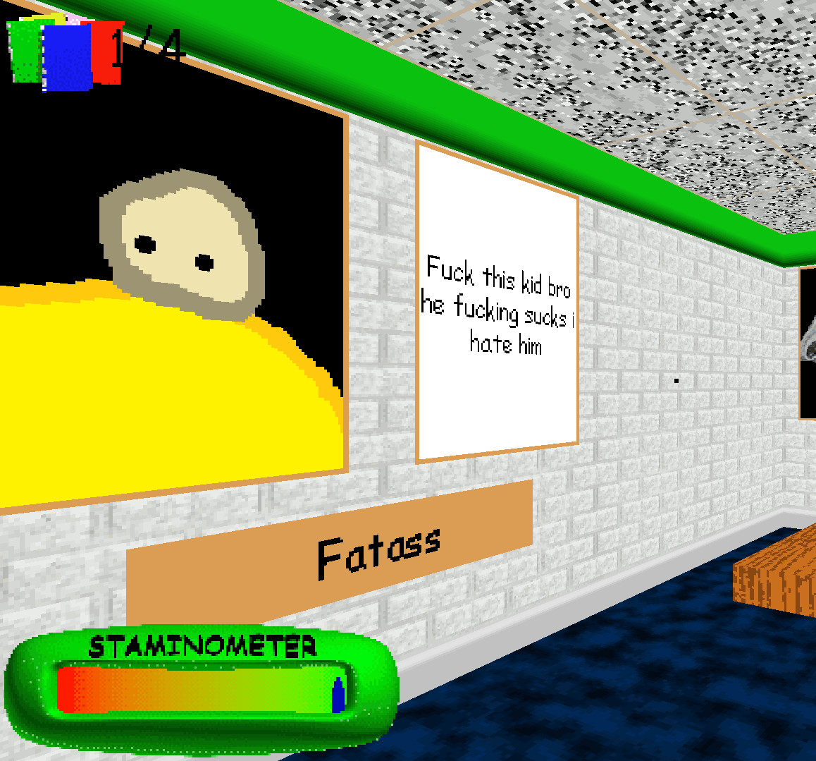 Him's Basics In AGHHHH Work In Progress for Baldi's Basics | Baldi ...