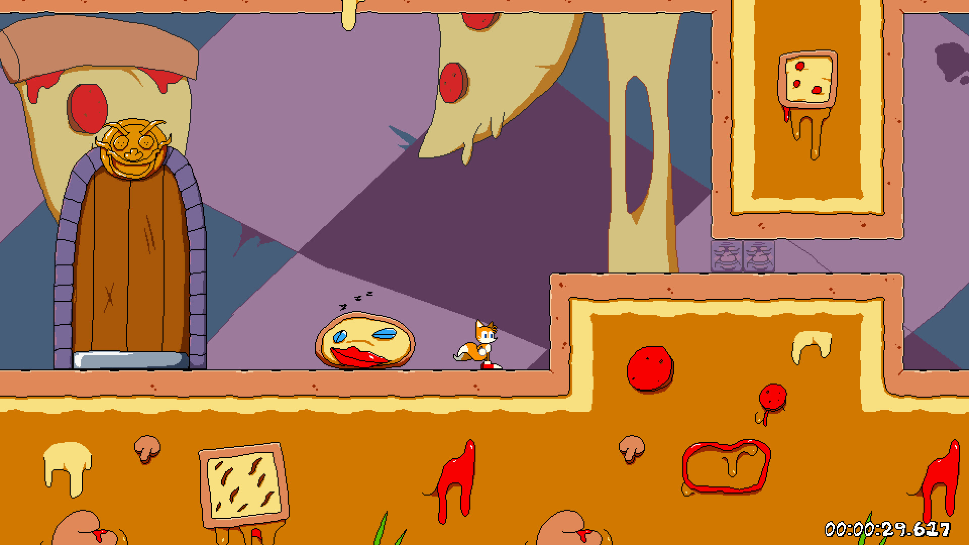 Miles "Tails" Prower in: Pizza Tower! Work In Progress for Pizza Tower ...