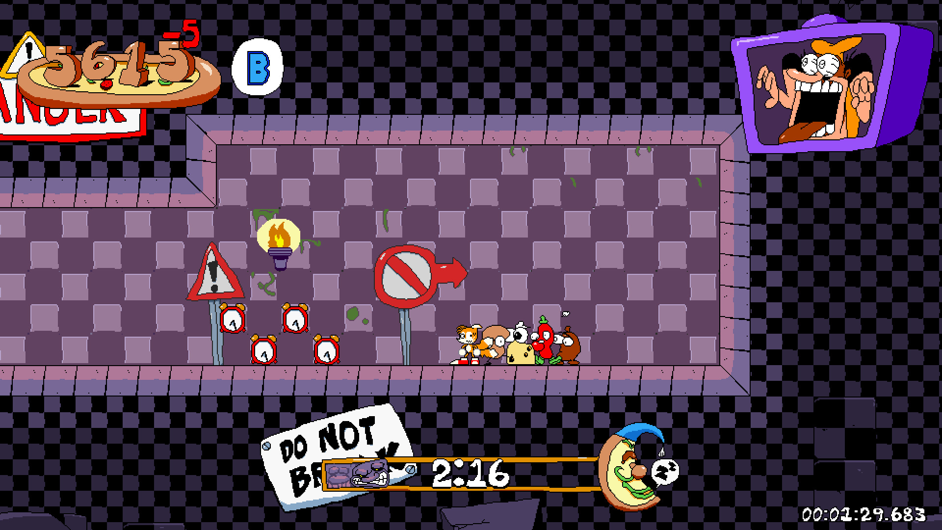 Miles "Tails" Prower in: Pizza Tower! Work In Progress for Pizza Tower ...
