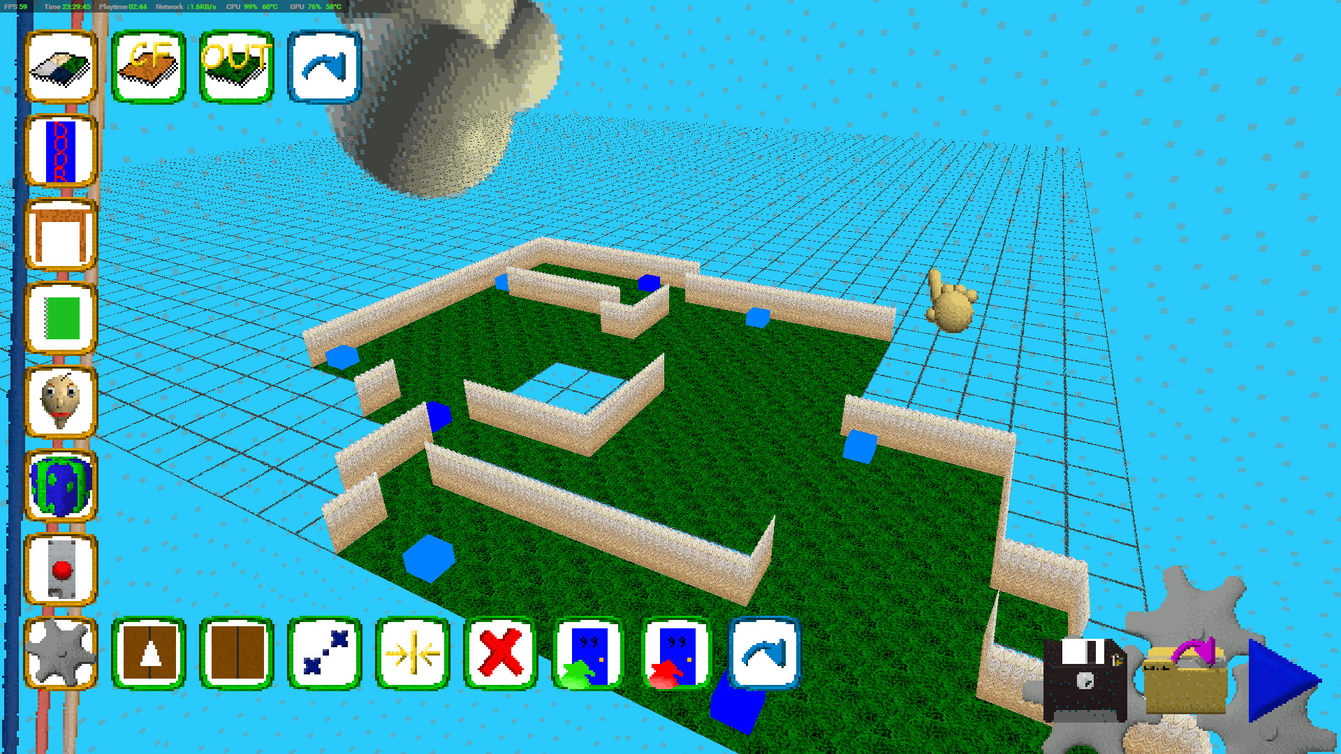 cursed room pack Work In Progress for Baldi's Basics | Baldi Works In ...